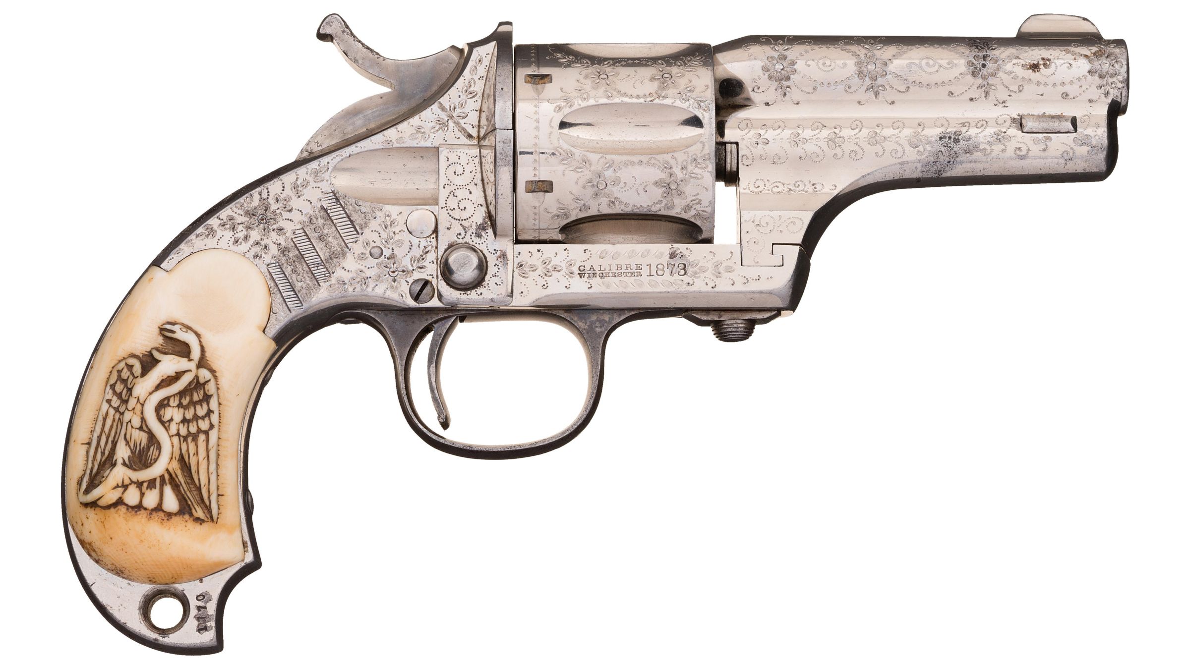 Inscribed and Engraved Merwin Hulbert & Co. Pocket Army Revolver | Rock ...