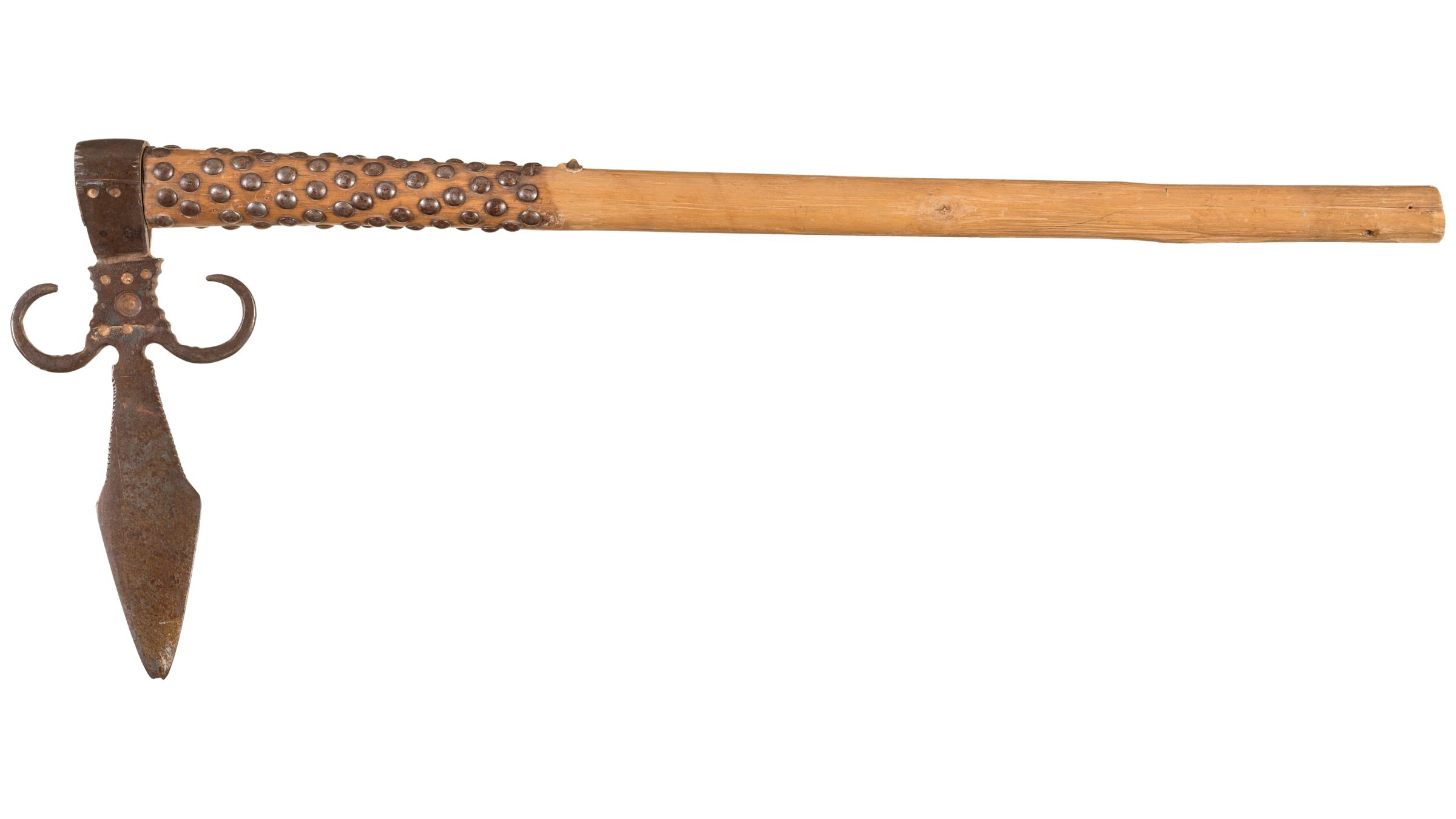 Decorated Spontoon Tomahawk | Rock Island Auction