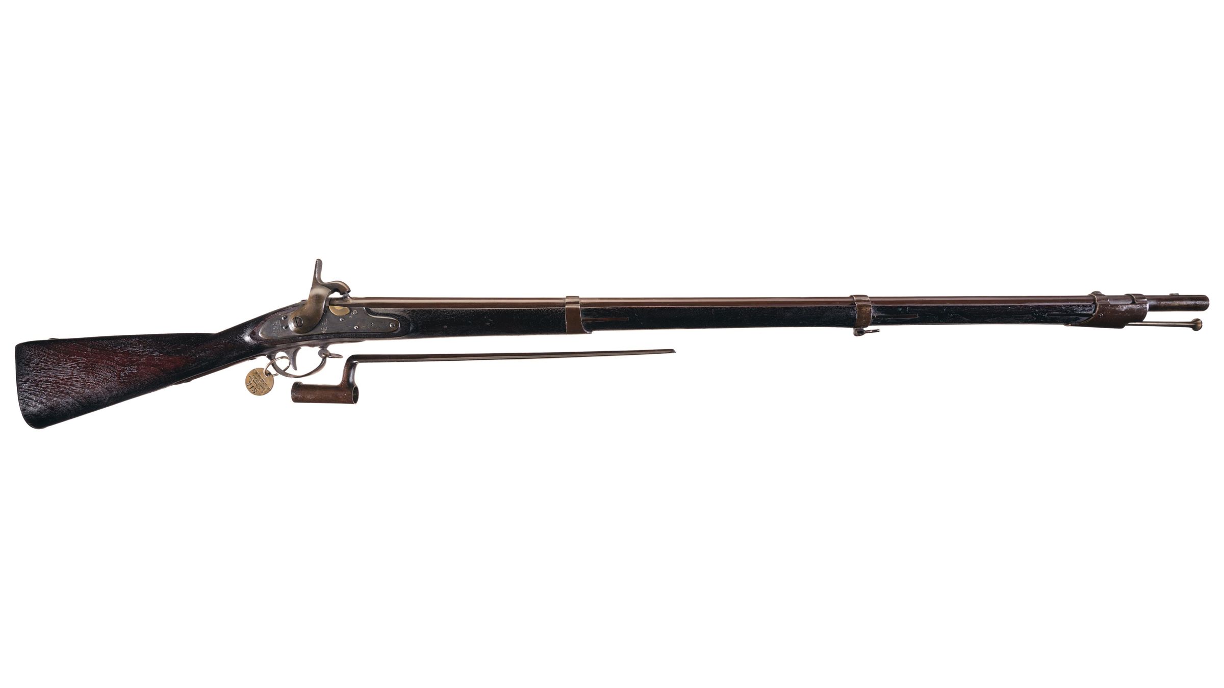 U.S. Springfield Model 1816/1822 Percussion Conversion Musket | Rock ...