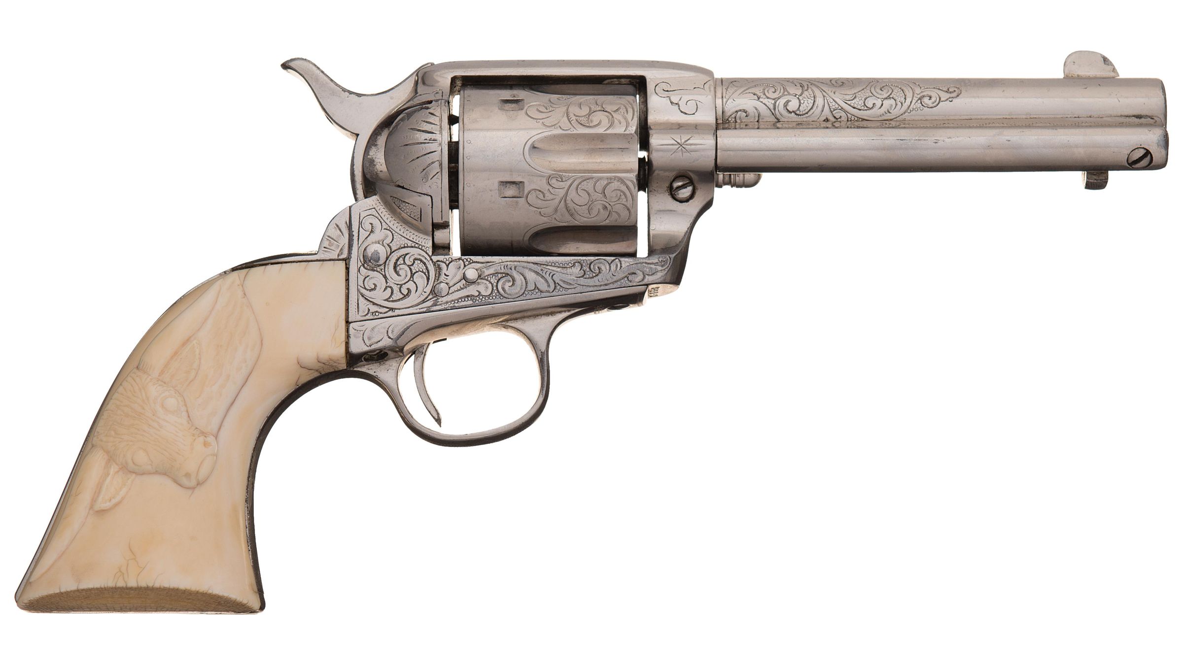 Factory Engraved 1st Gen Colt SAA Revolver | Rock Island Auction