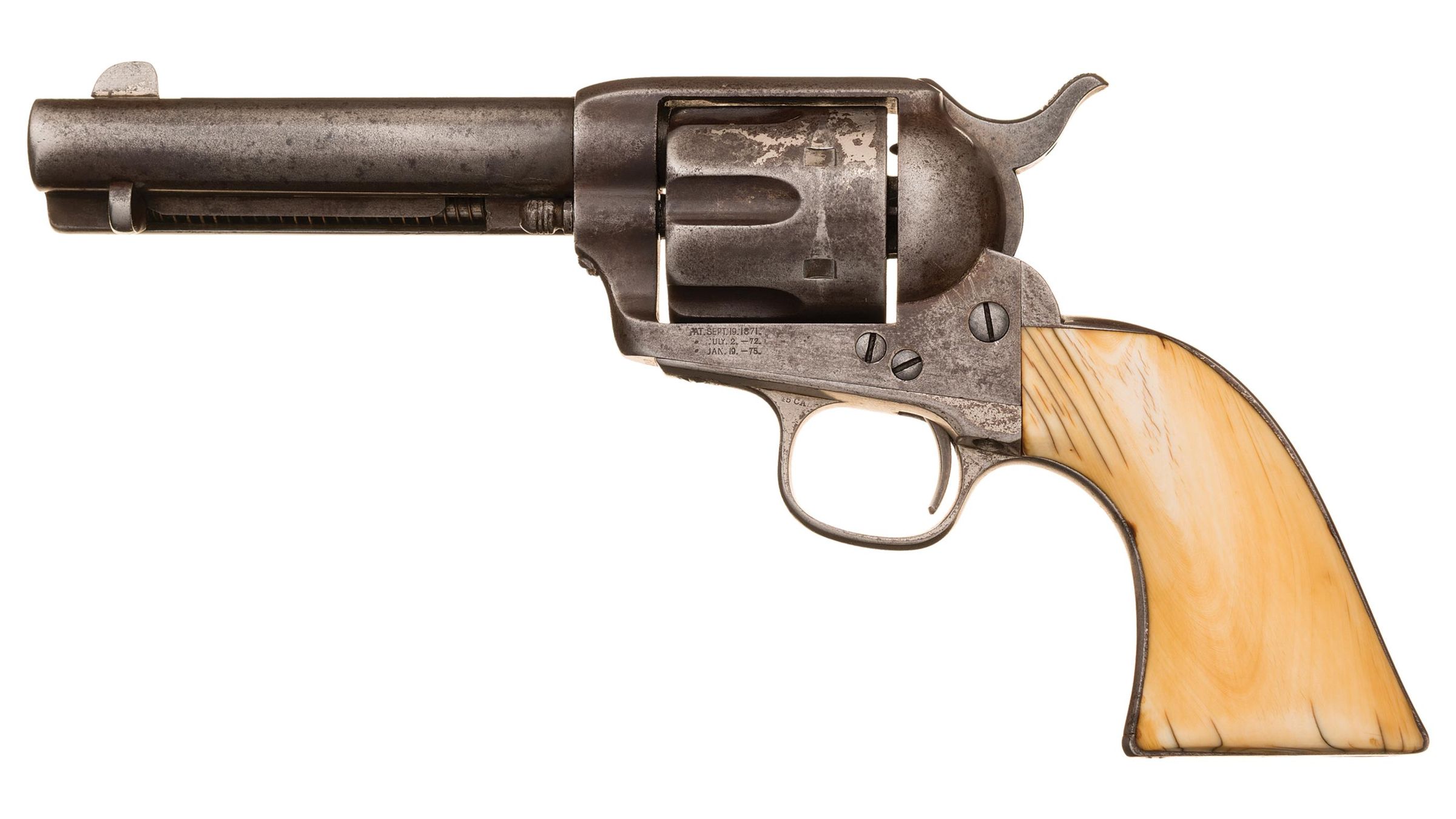 Colt Black Powder Frame Single Action Army Revolver | Rock Island Auction
