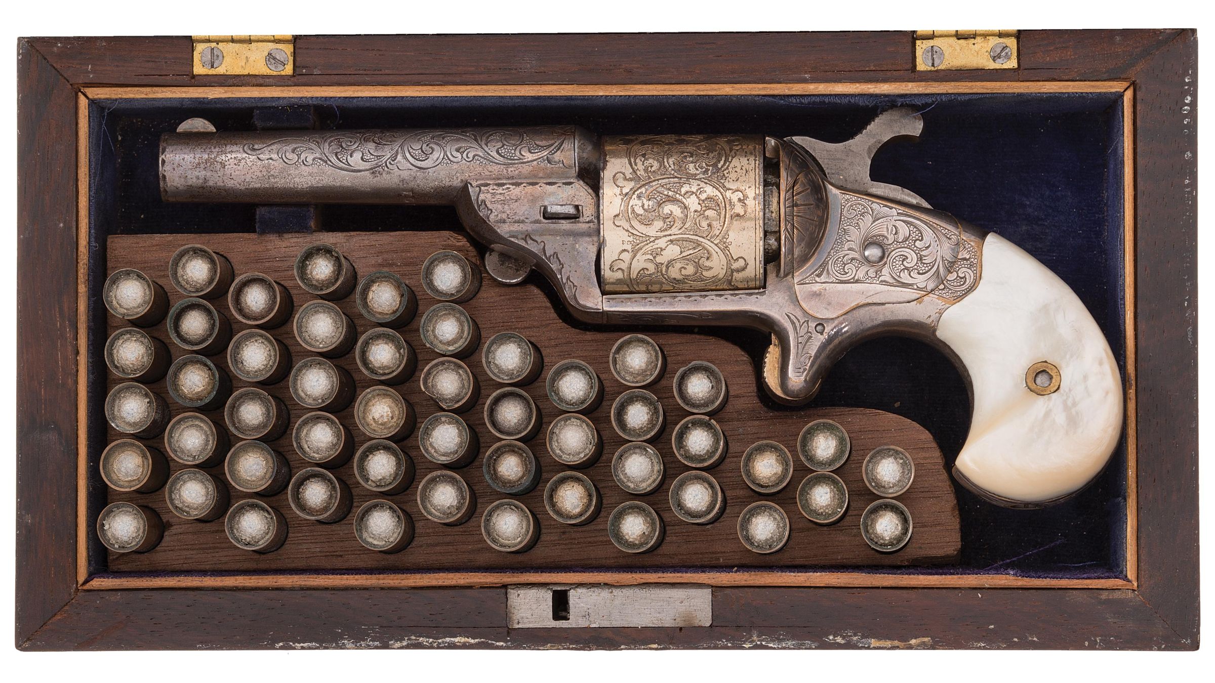 Moore's Patent Firearms Front Loading Revolver | Rock Island Auction
