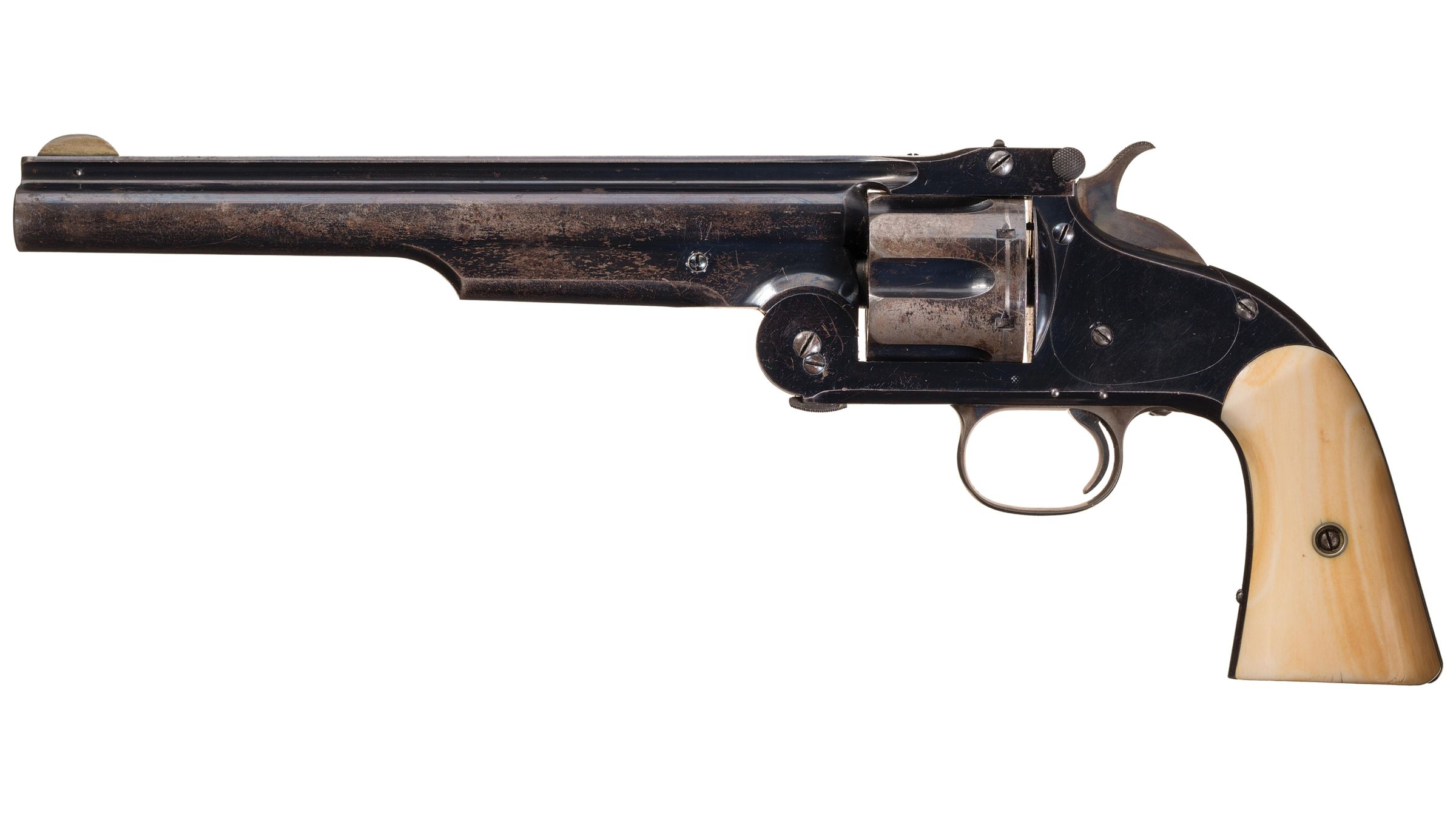 Oil Hole S&W No. 3 First Model American Revolver | Rock Island Auction