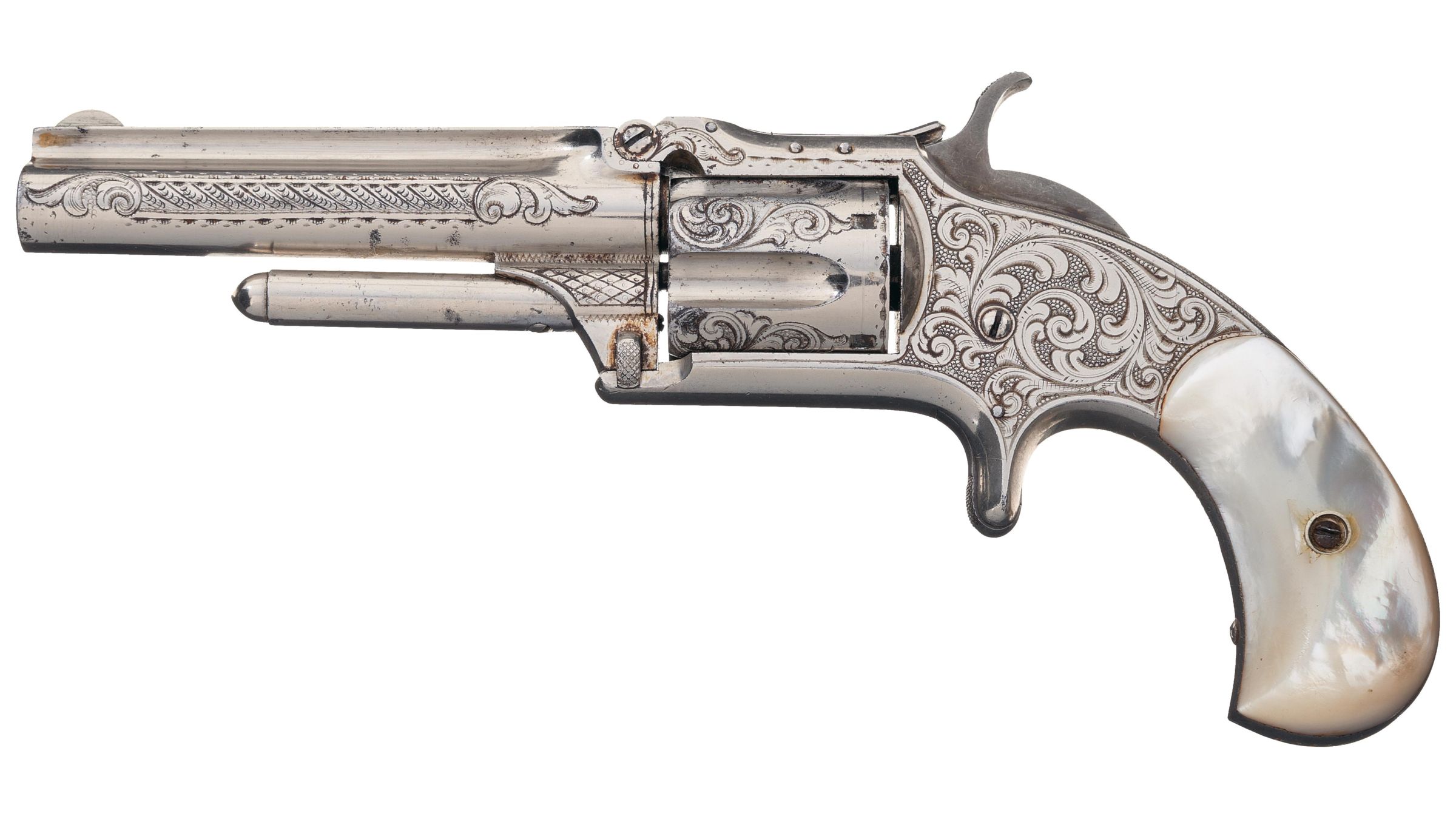 Engraved S&W Model Number 1 1/2 2nd Issue Revolver | Rock Island Auction