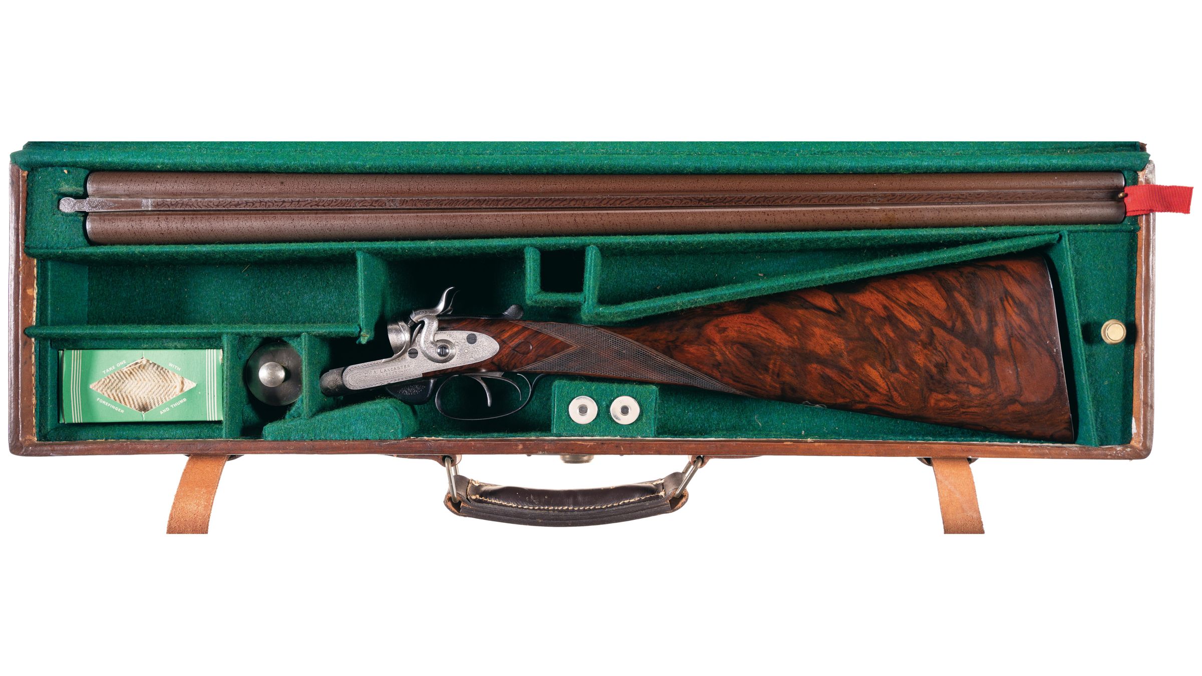 A. Lancaster Toplever Self Cocking Hammer Ejector Shotgun | Rock Island ...