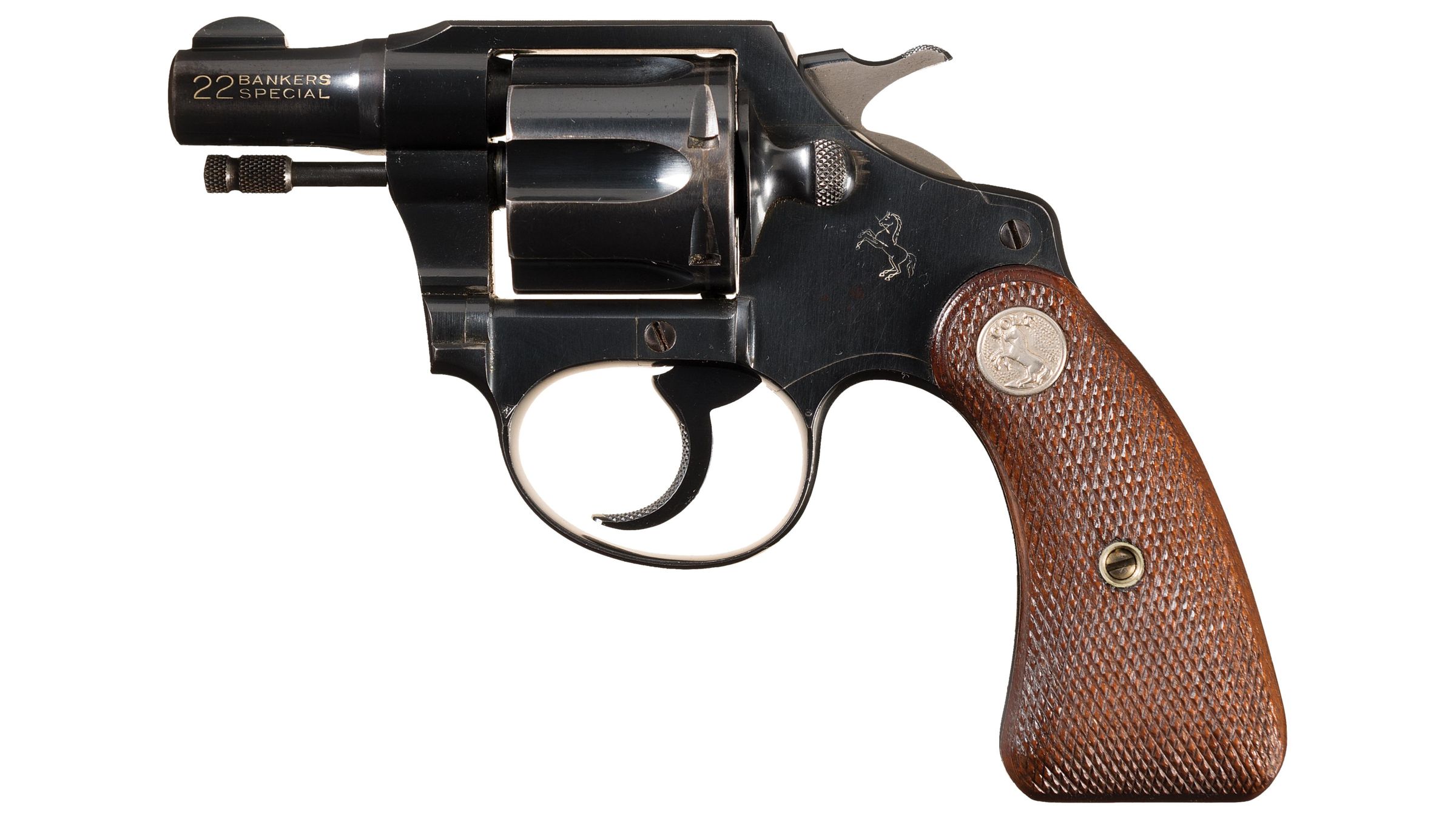 Colt Banker's Special Double Action Revolver in Scarce .22 LR | Rock ...
