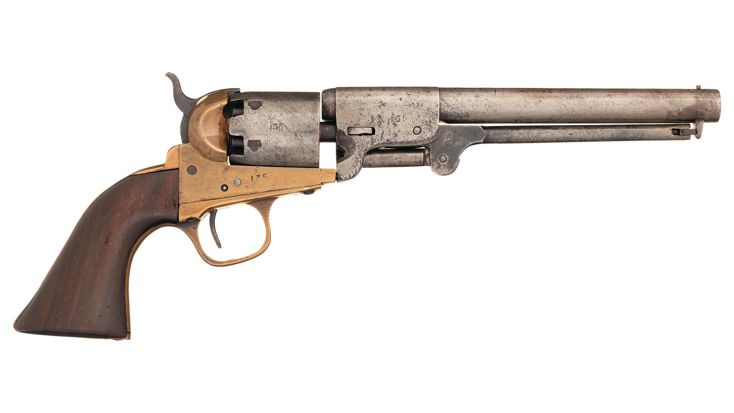 Civil War Confederate Griswold & Gunnison Percussion Revolver | Rock ...