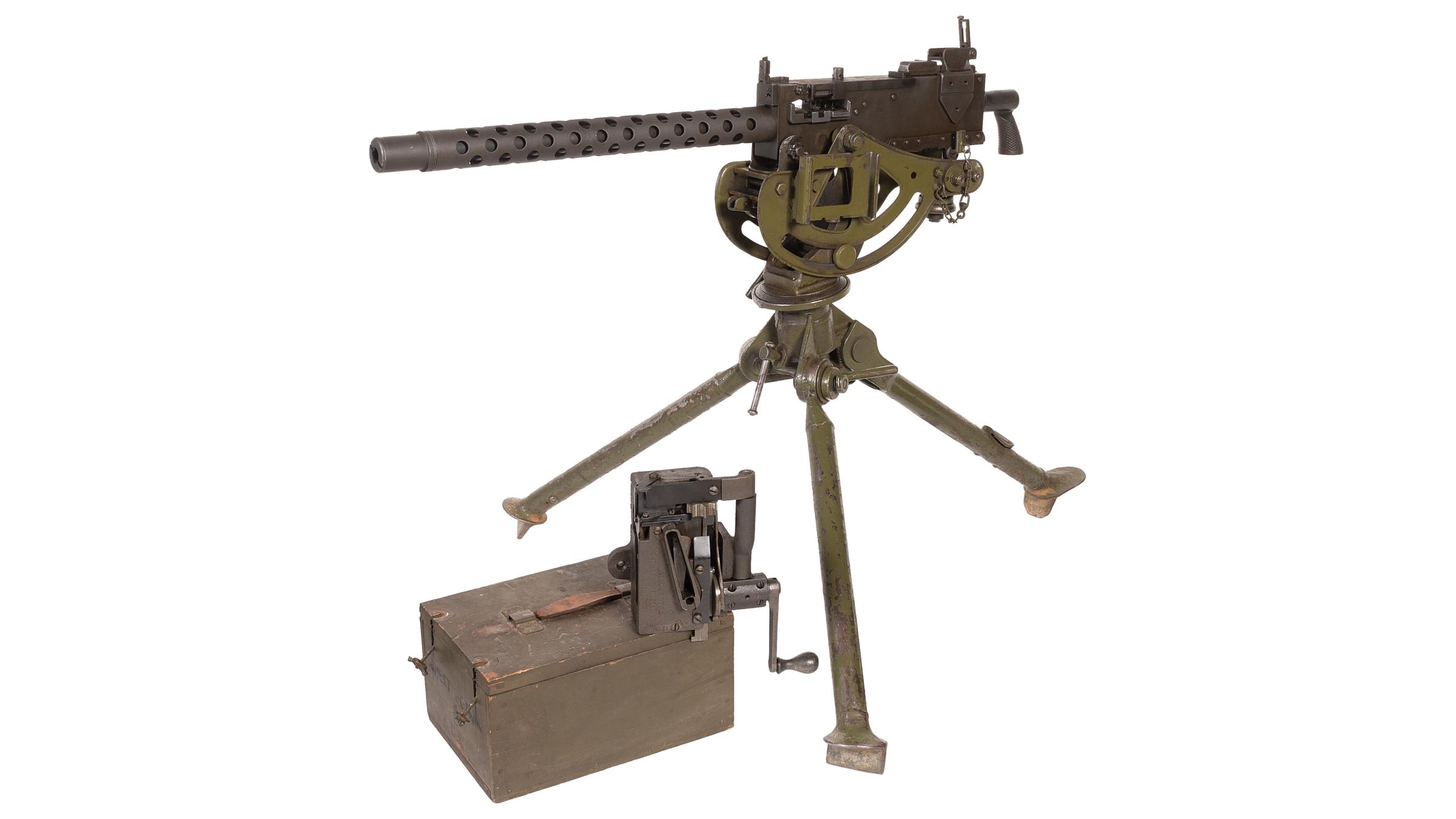 DLO/Browning 1919A4 Transferrable Machine Gun with Accessories | Rock ...