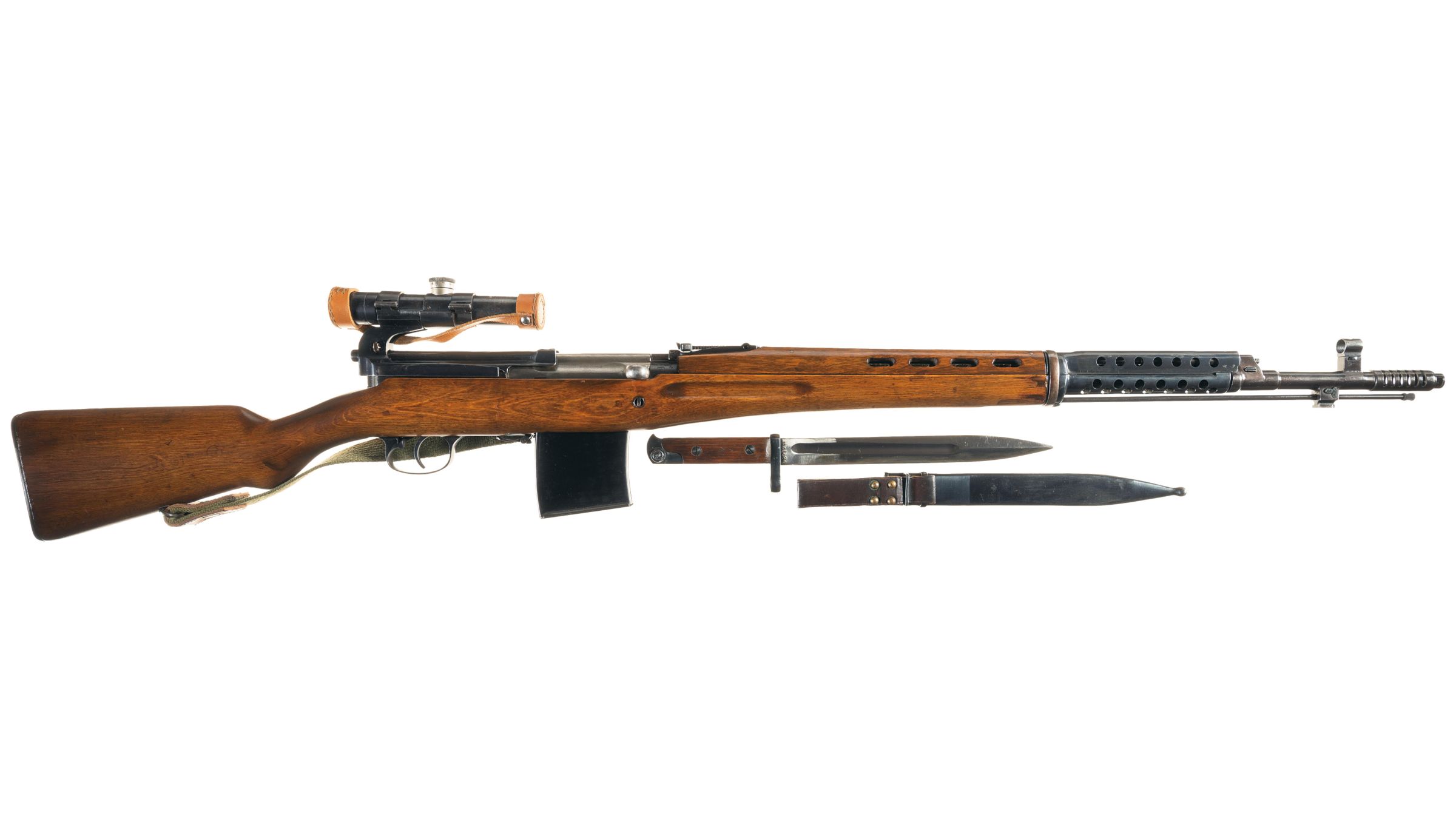 Izhevsk Tokarev SVT-40 Semi-Automatic Sniper Rifle with Scope | Rock ...