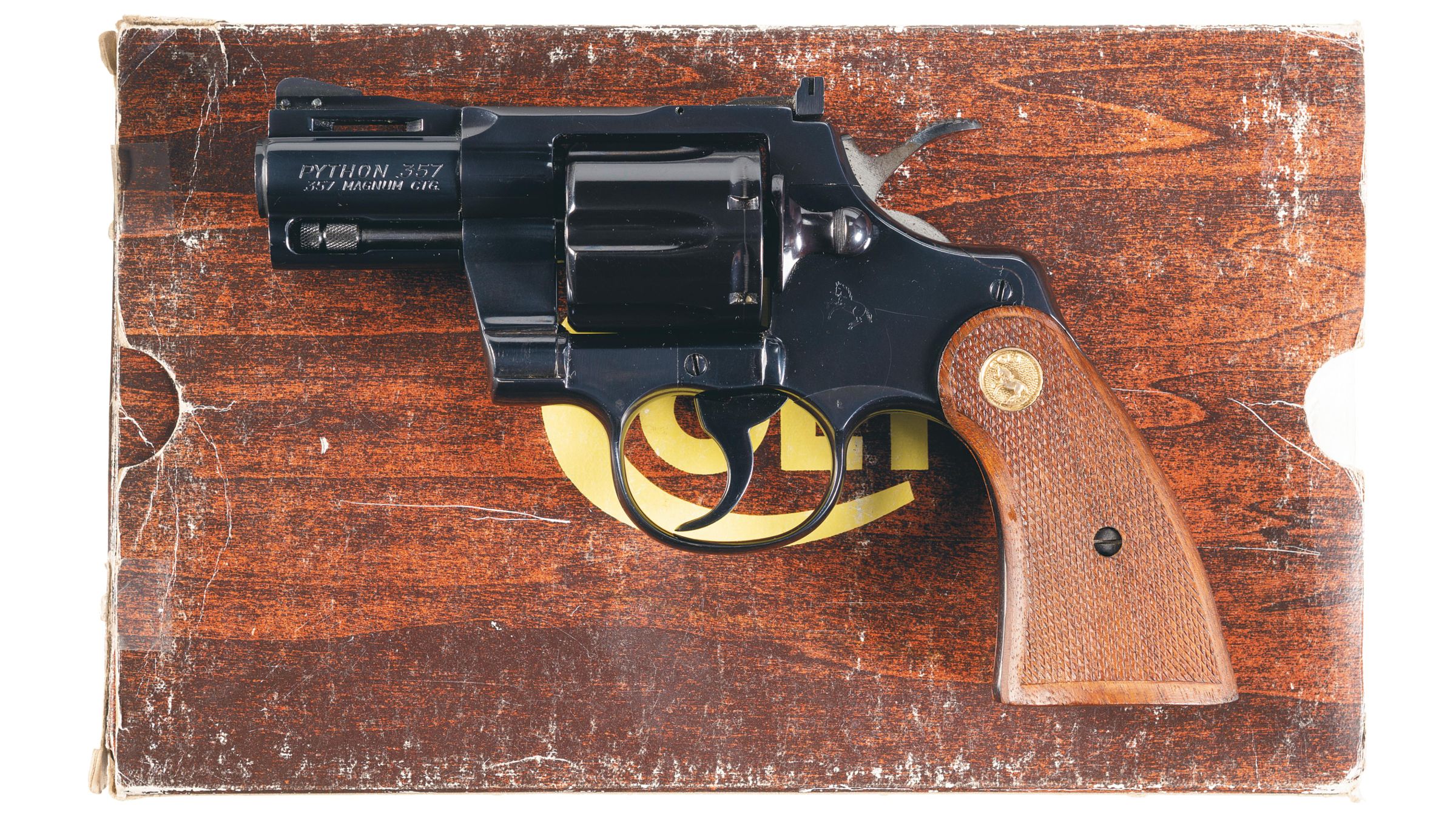 Colt Python Double Action Revolver with 2 1/2 Inch Barrel | Rock Island ...