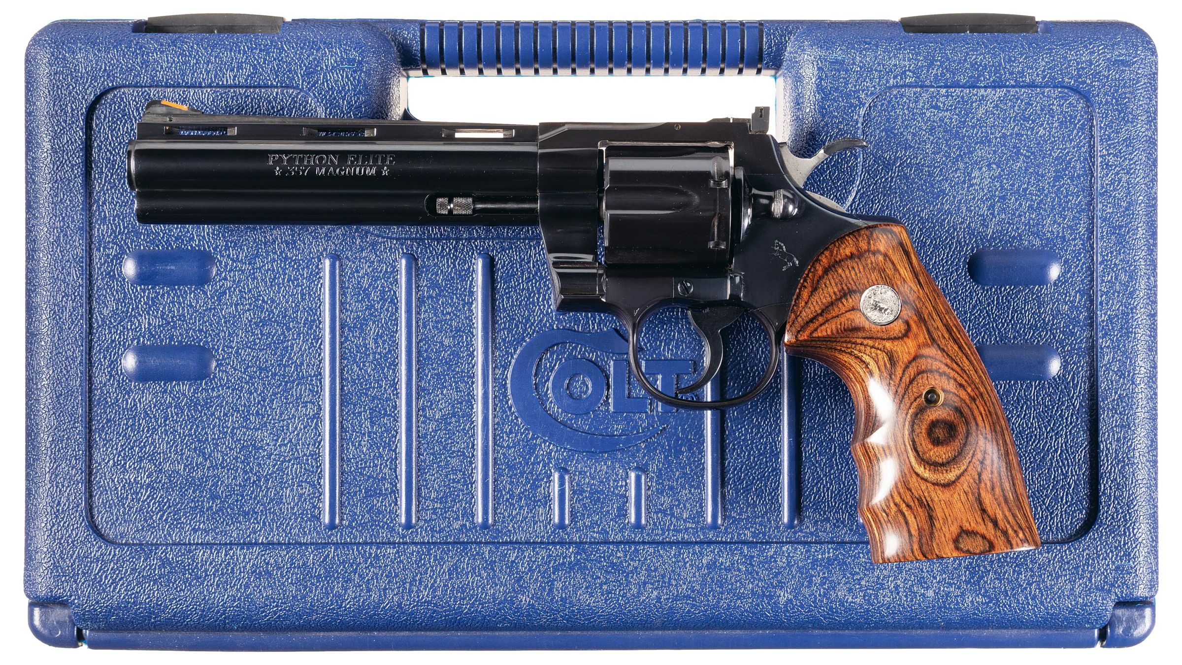 Colt Python Elite Double Action Revolver with Case | Rock Island Auction