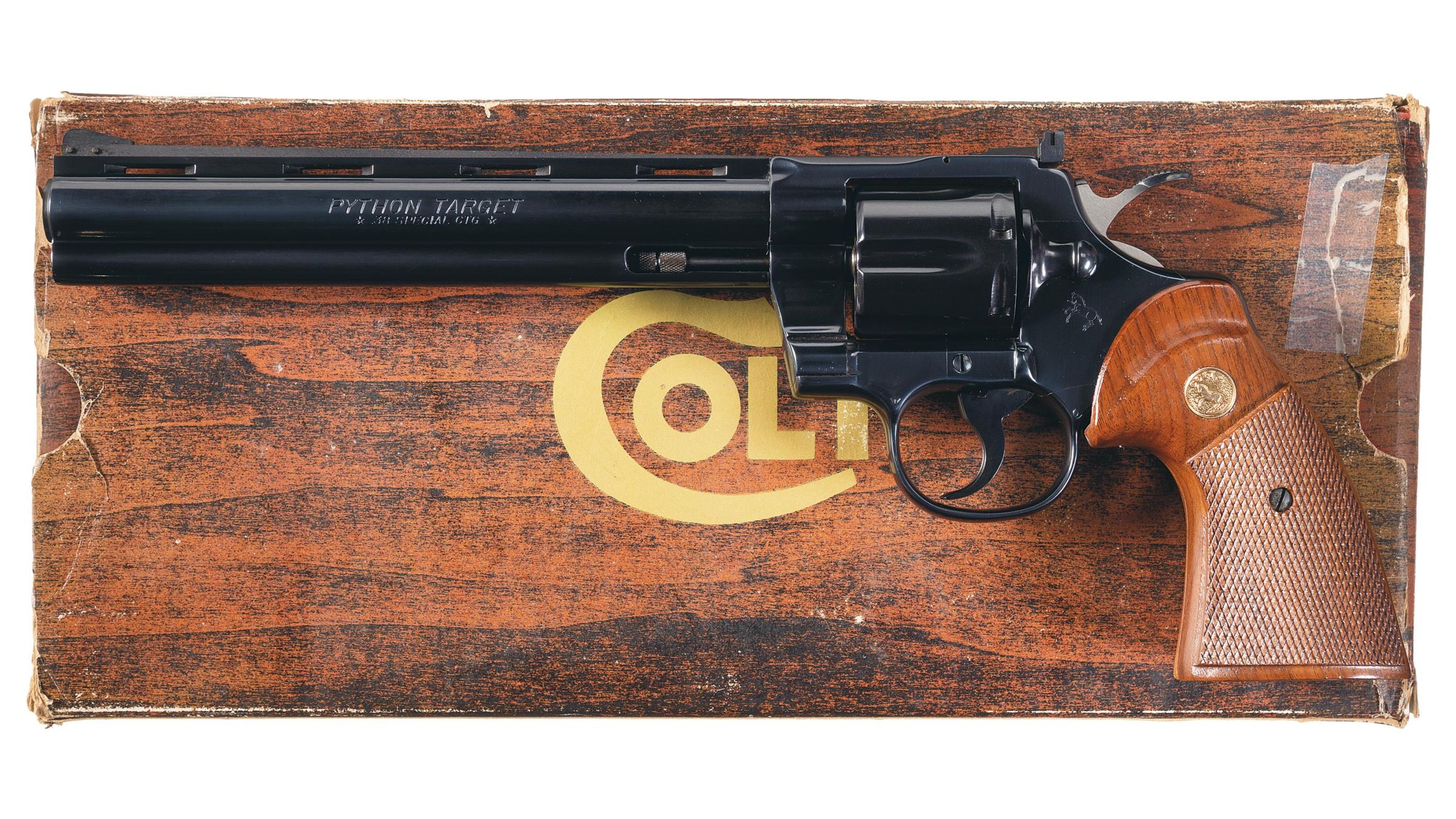 Colt Python Target Double Action Revolver with Box | Rock Island Auction