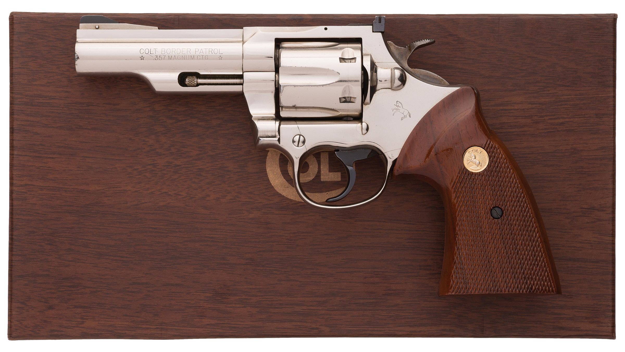 Colt Border Patrol Second Issue Double Action Revolver | Rock Island ...