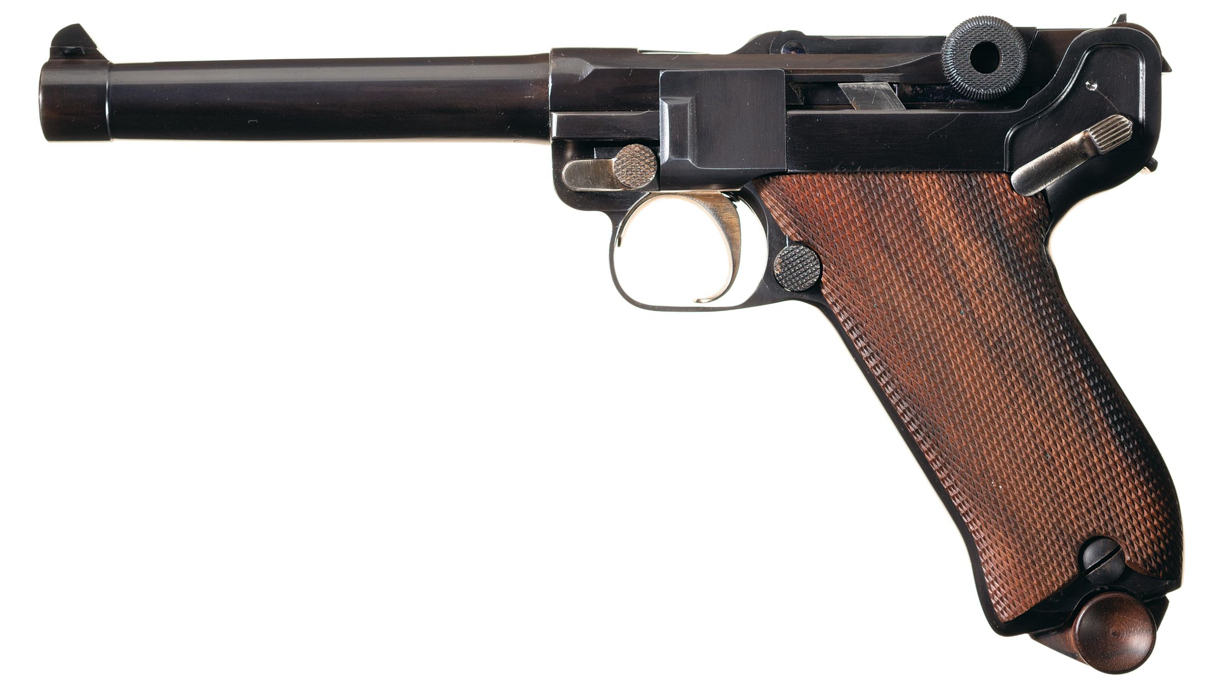 MAUSER Marked 45 ACP Luger Semi Automatic Pistol Rock Island Auction MAUSER Marked 45 ACP Luger Semi Automatic Pistol Rock Island Auction