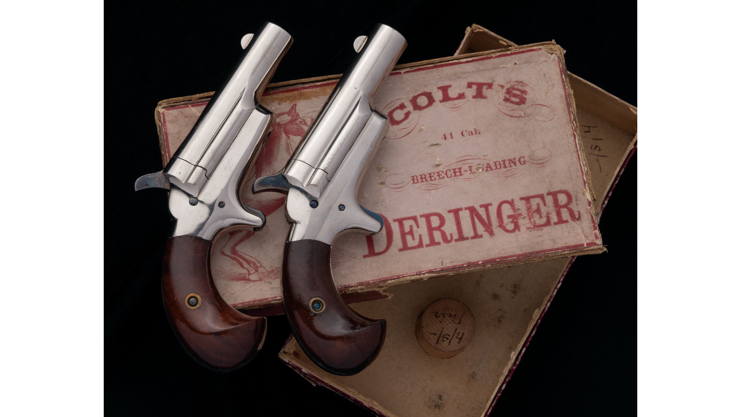 Pair of Colt "Thuer" Third Model Derringers with Shared Box | Rock ...