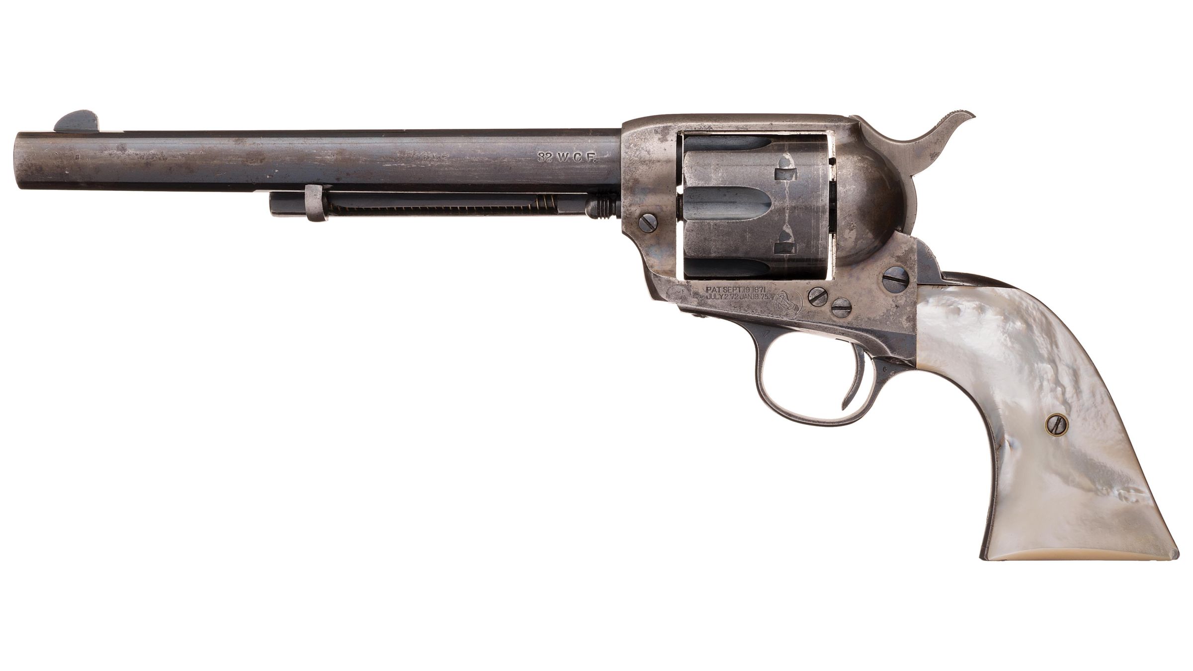 Colt 1st Generation Single Action Army Revolver with Pearl Grips | Rock ...