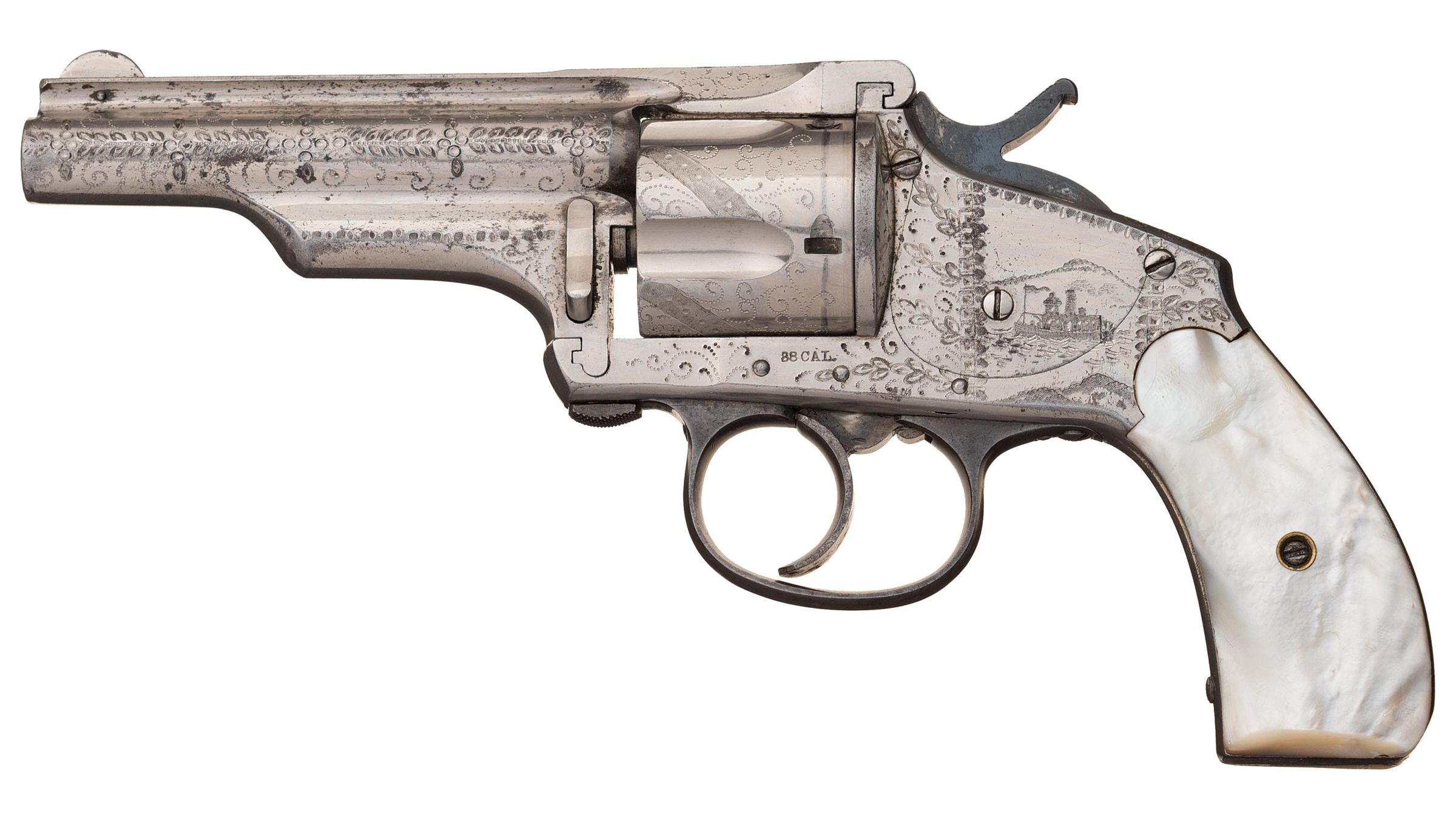 Factory Engraved Merwin, Hulbert & Co. Medium Frame Revolver | Rock ...
