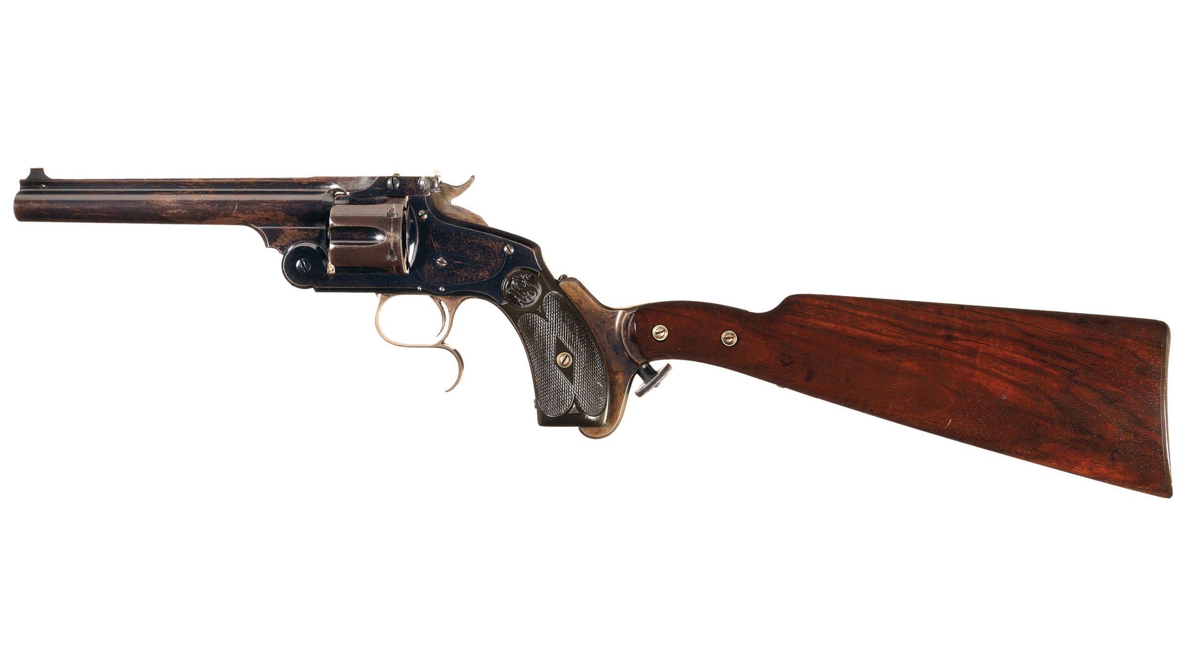 Stocked Smith & Wesson New Model No. 3 Target Revolver | Rock Island ...