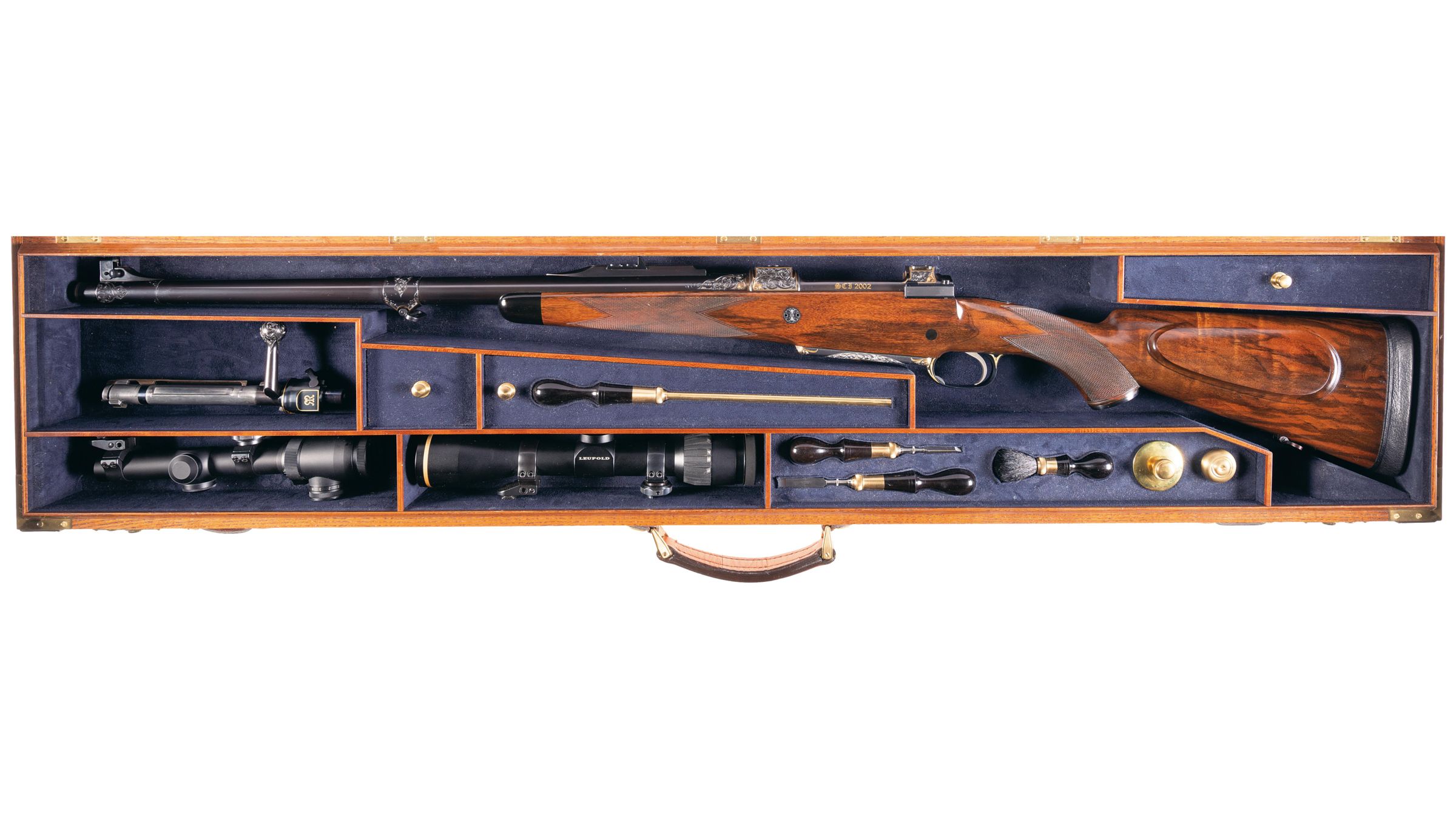 John Rigby & Co. Master Engraved Mauser Bolt Action Rifle | Rock Island ...