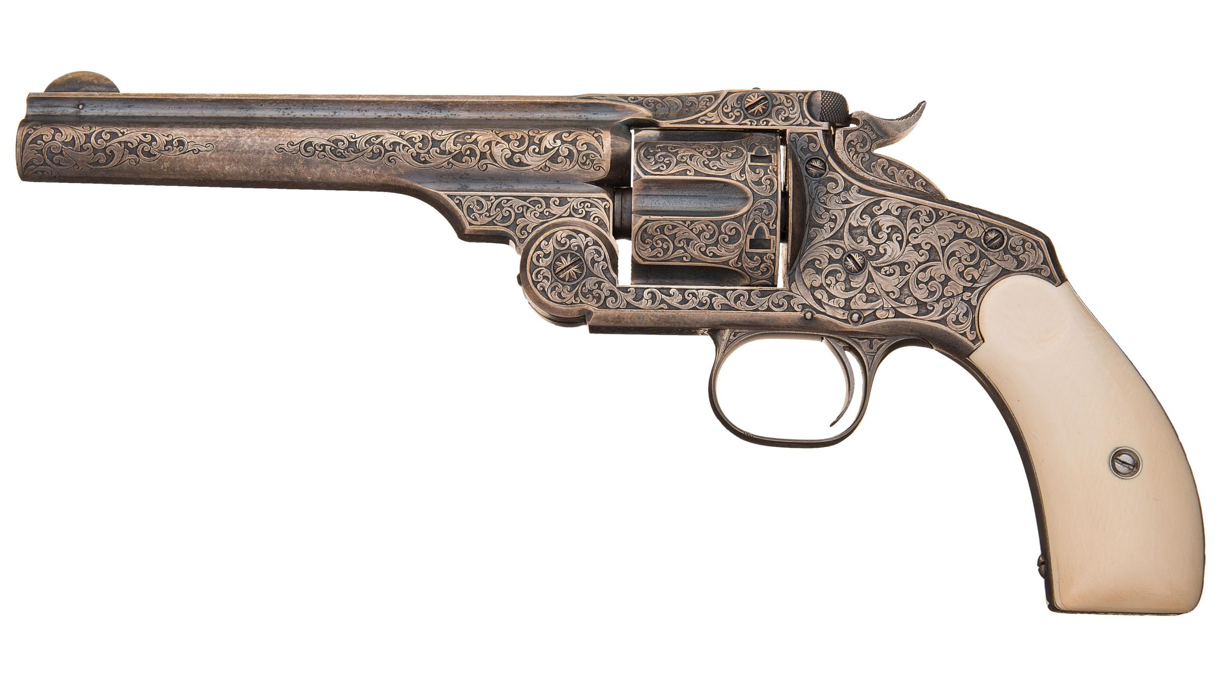Engraved Smith & Wesson New Model No. 3 Revolver | Rock Island Auction