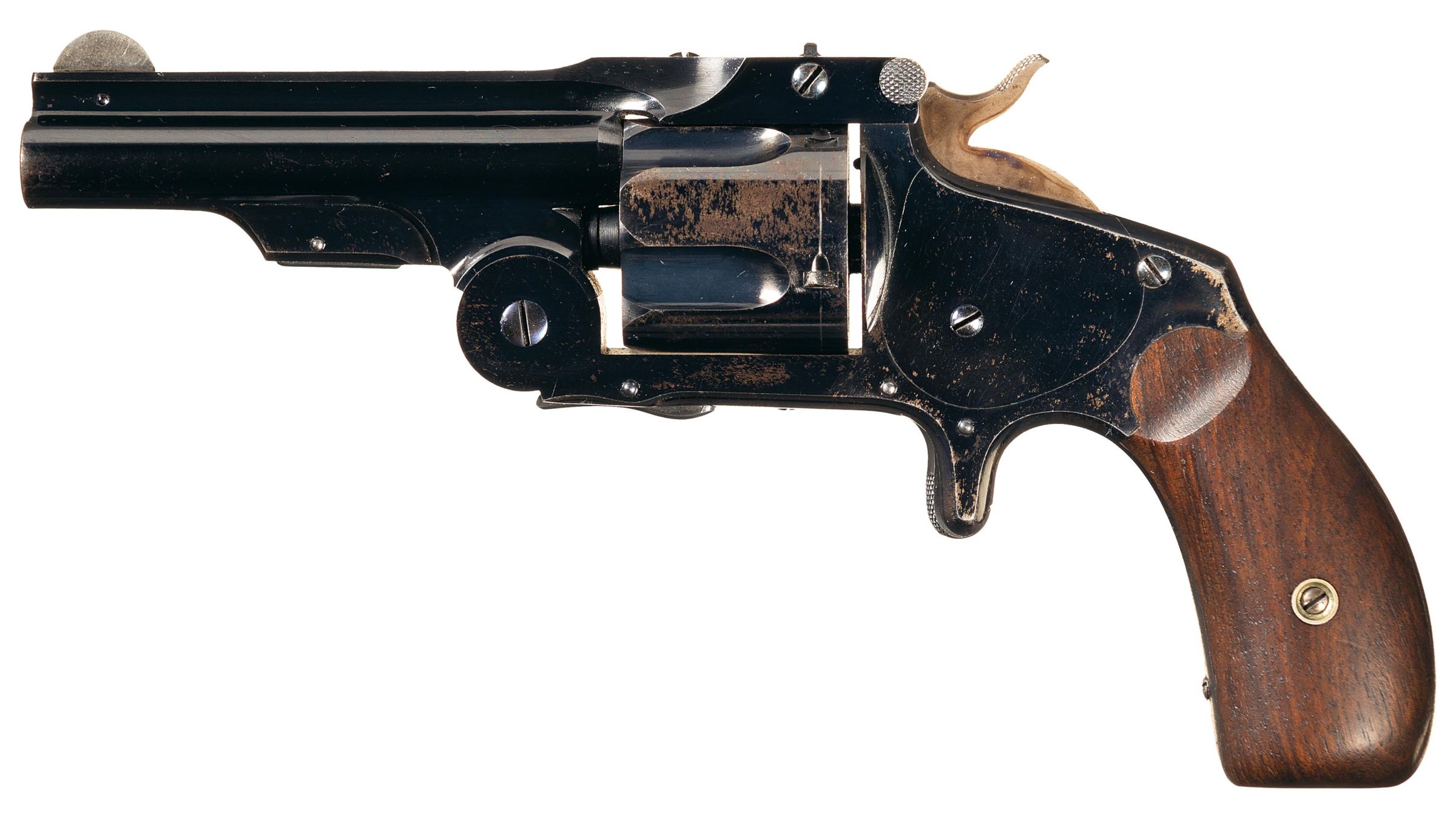 Blue Smith & Wesson .38 Single Action "Baby Russian" Revolver | Rock ...