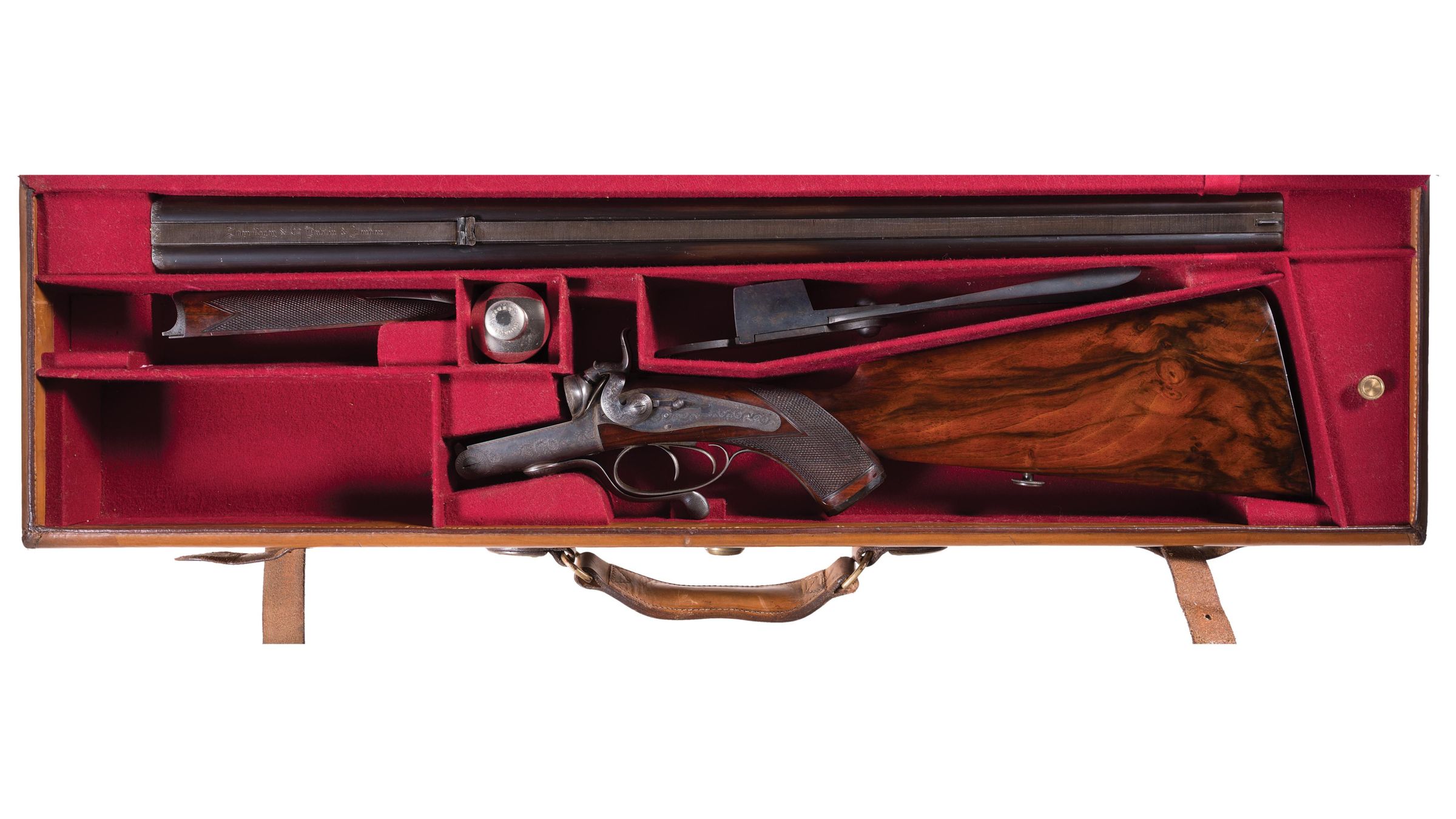 Engraved Rigby .500/.450 No. 1 BPE Double Barrel Hammer Rifle | Rock ...