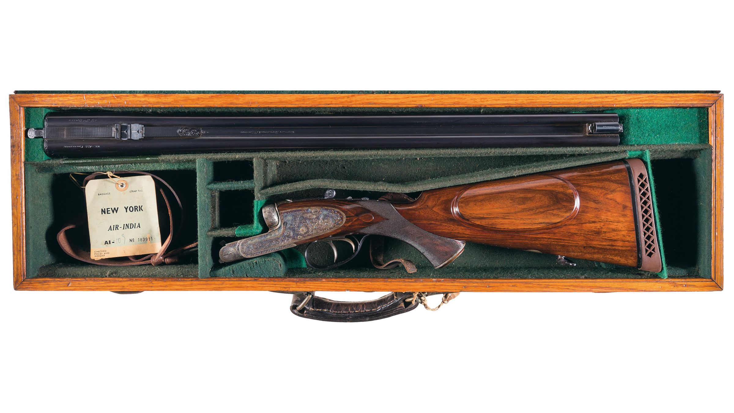Engraved .425 Express Westley Richards & Co. Double Rifle | Rock Island ...