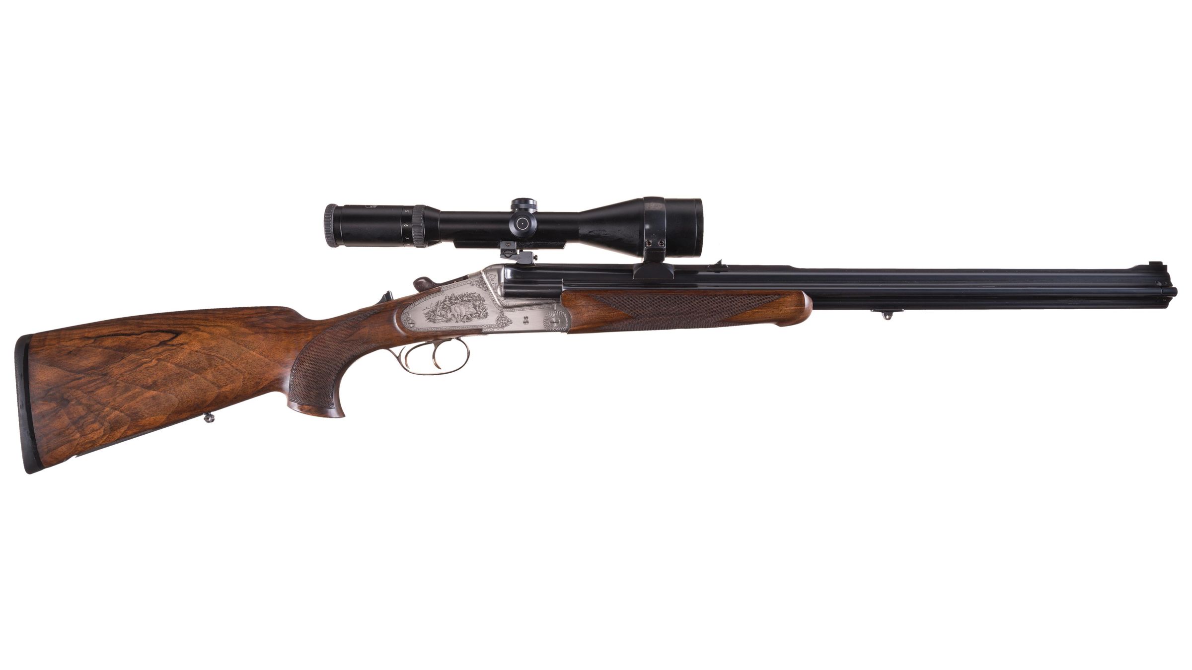 Heym Model 35 Drilling Combination Pinless Sidelock Gun | Rock Island ...