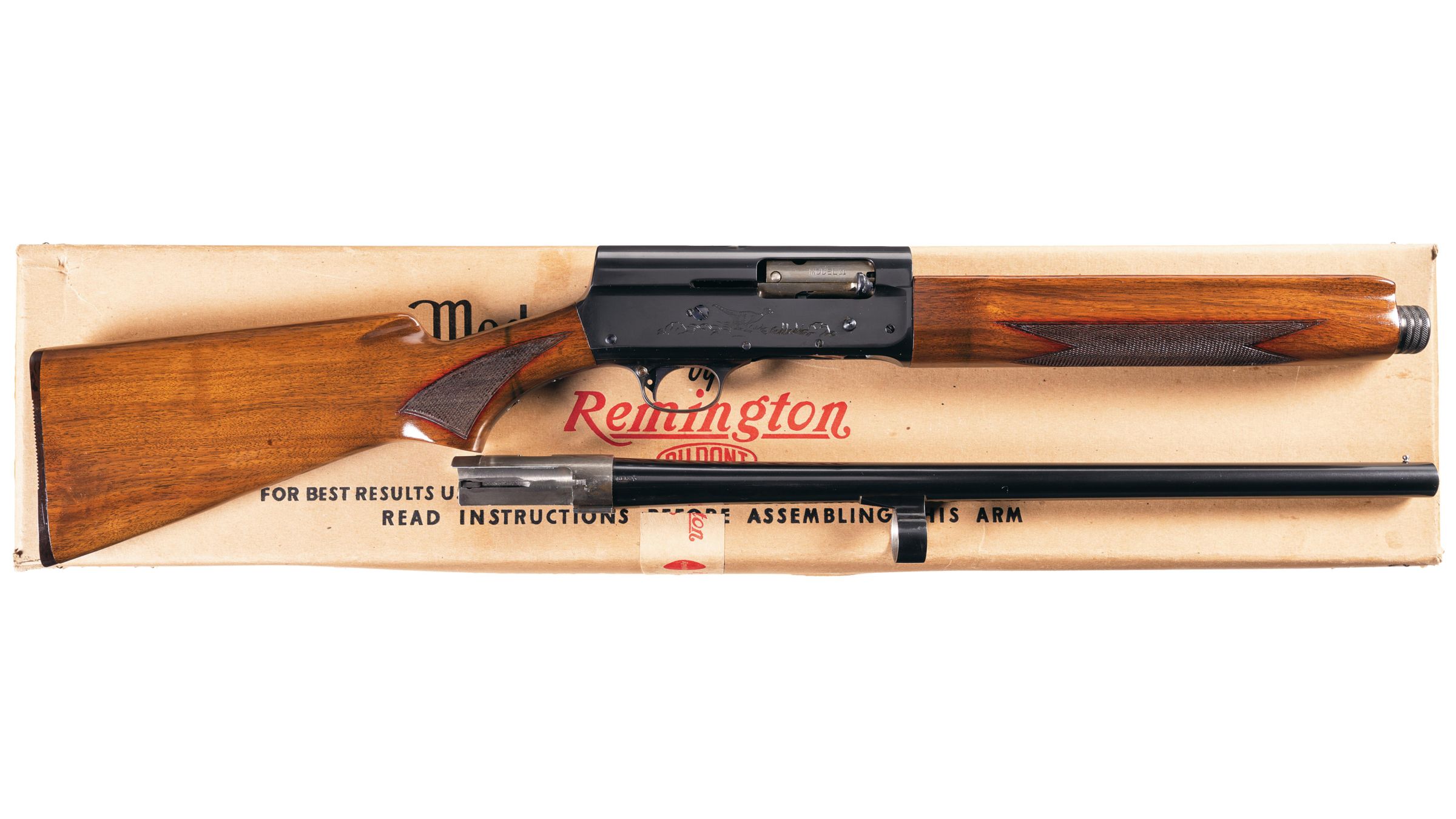 U.S. Property Remington Model 11 Semi-Automatic Riot Shotgun | Rock ...