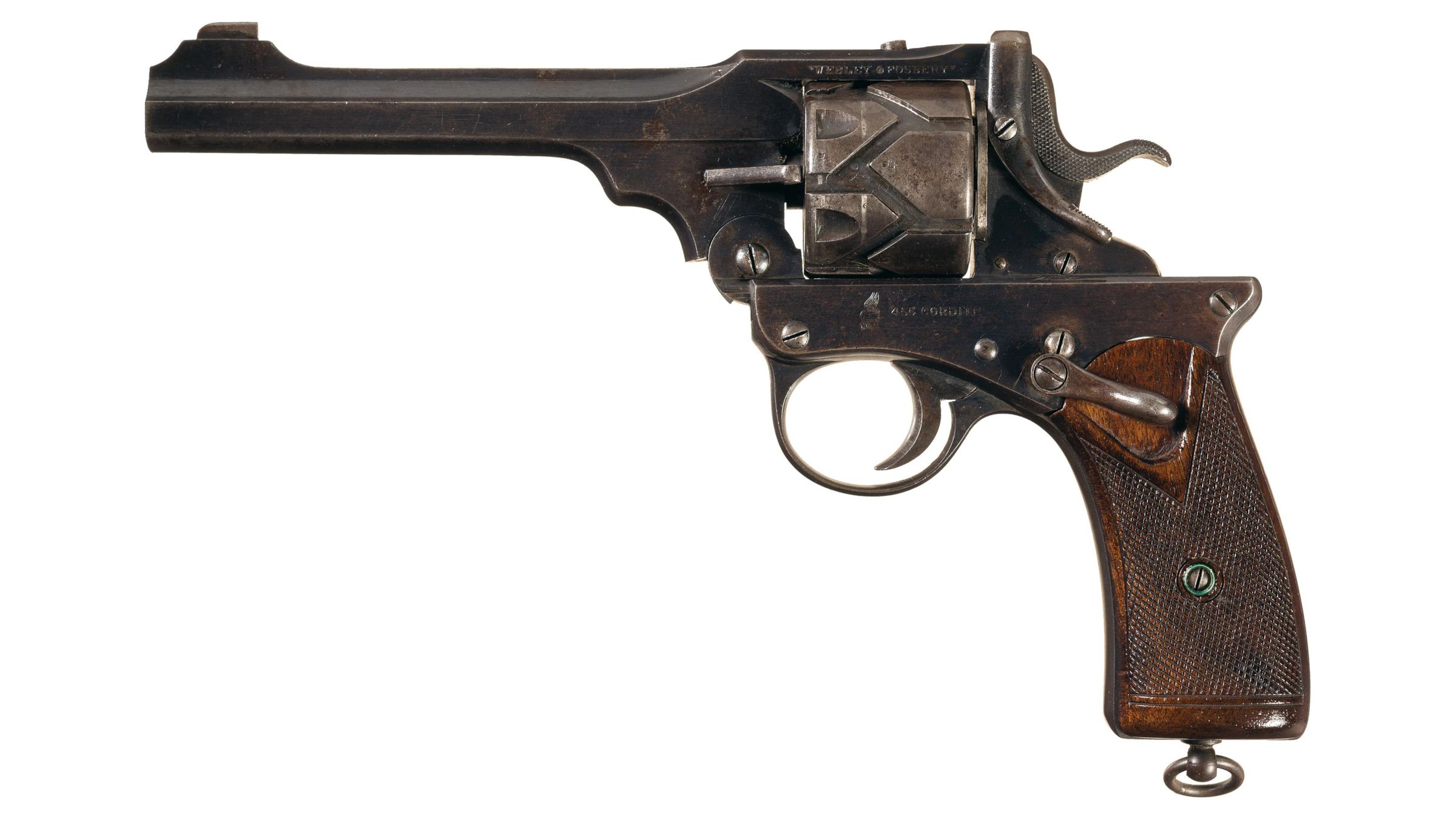 Webley-Fosbery Model 1902 Automatic Revolver | Rock Island Auction