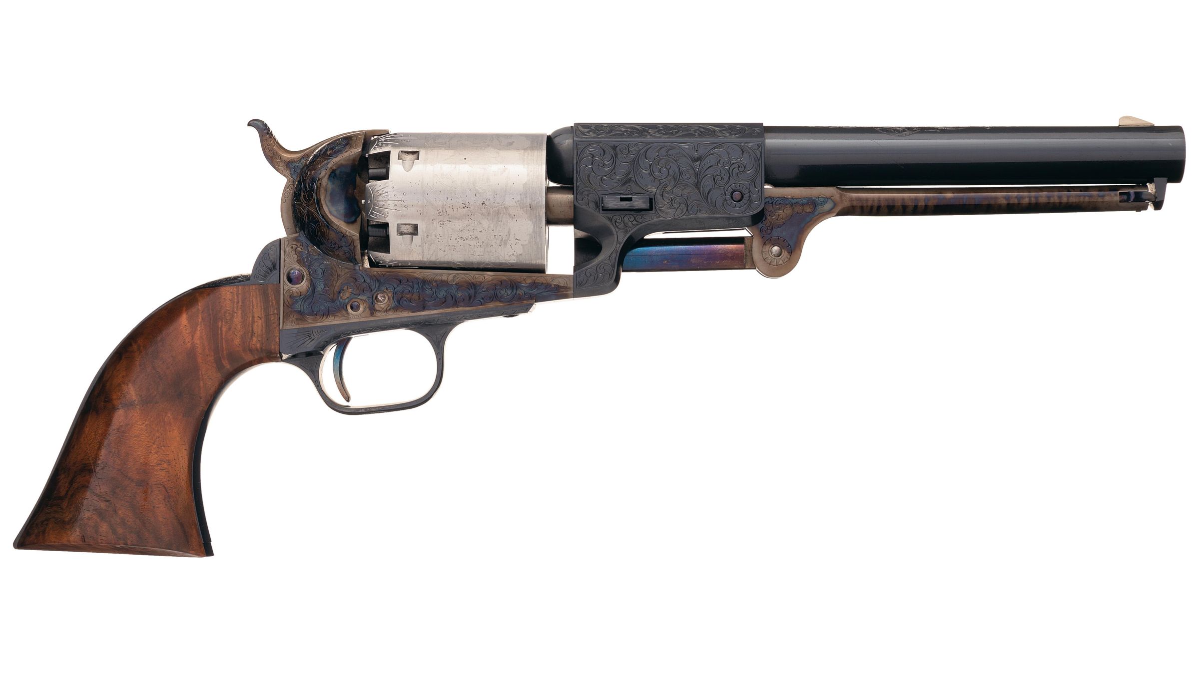 Aaron Pursley Engraved Copy of a Colt 3rd Model Dragoon Revolver | Rock ...