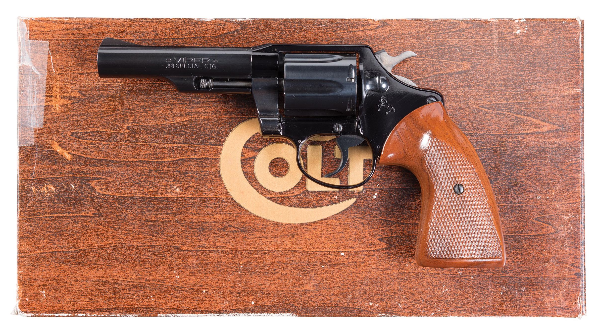Colt Viper Double Action Revolver with Box | Rock Island Auction