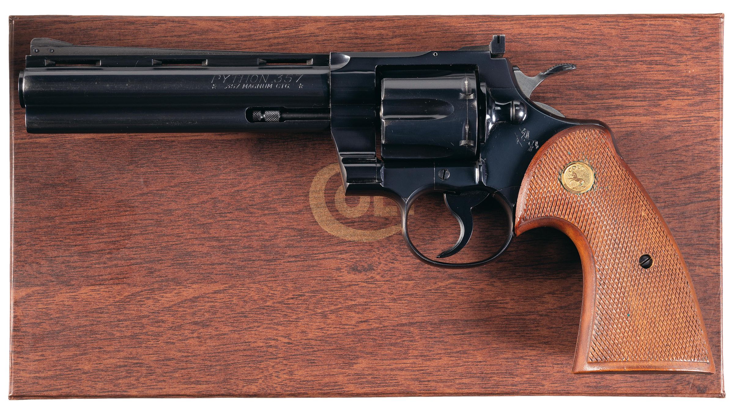 Early Production Colt Python Double Action Revolver | Rock Island Auction