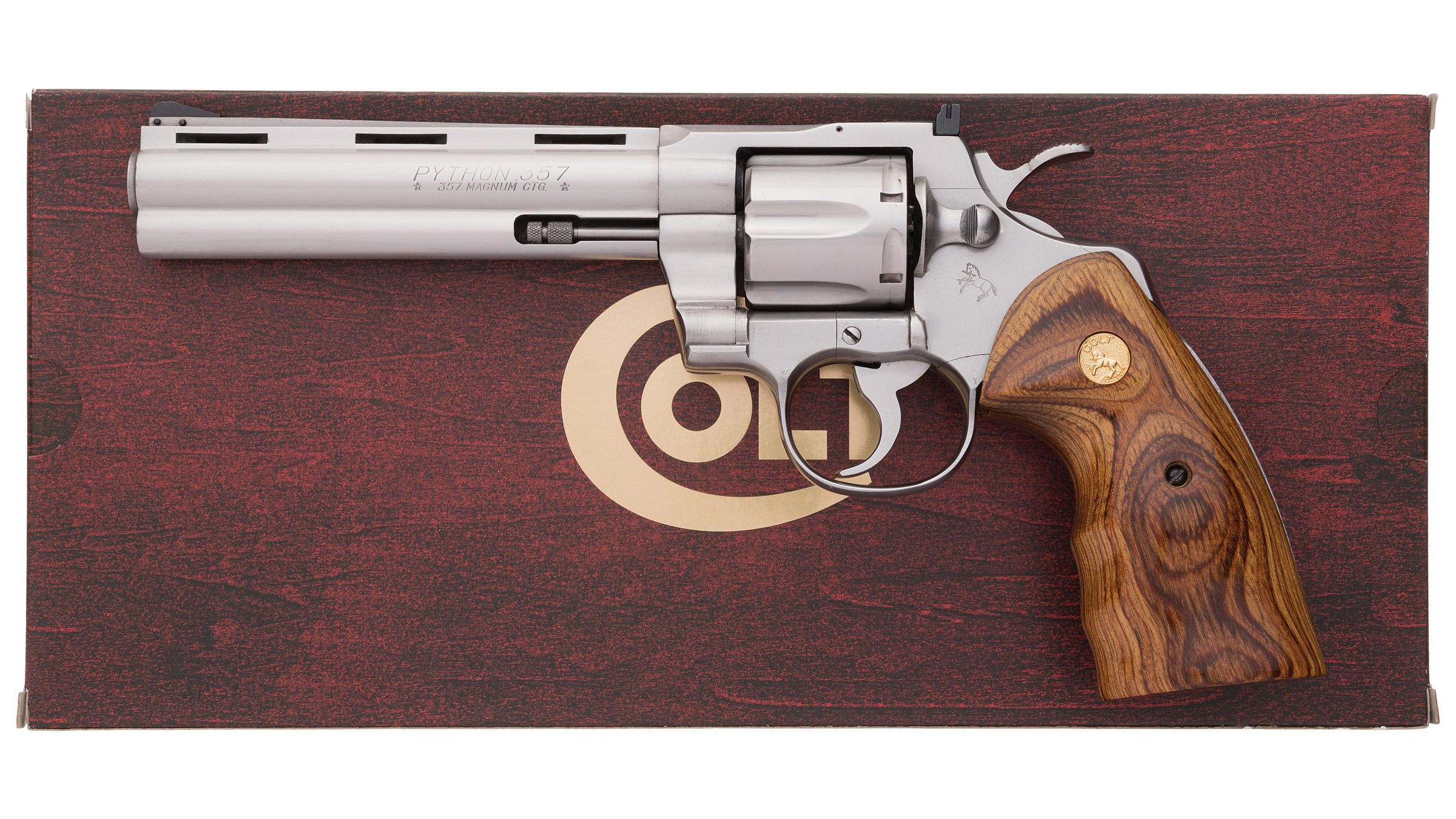 Colt Python Double Action Revolver with Box | Rock Island Auction