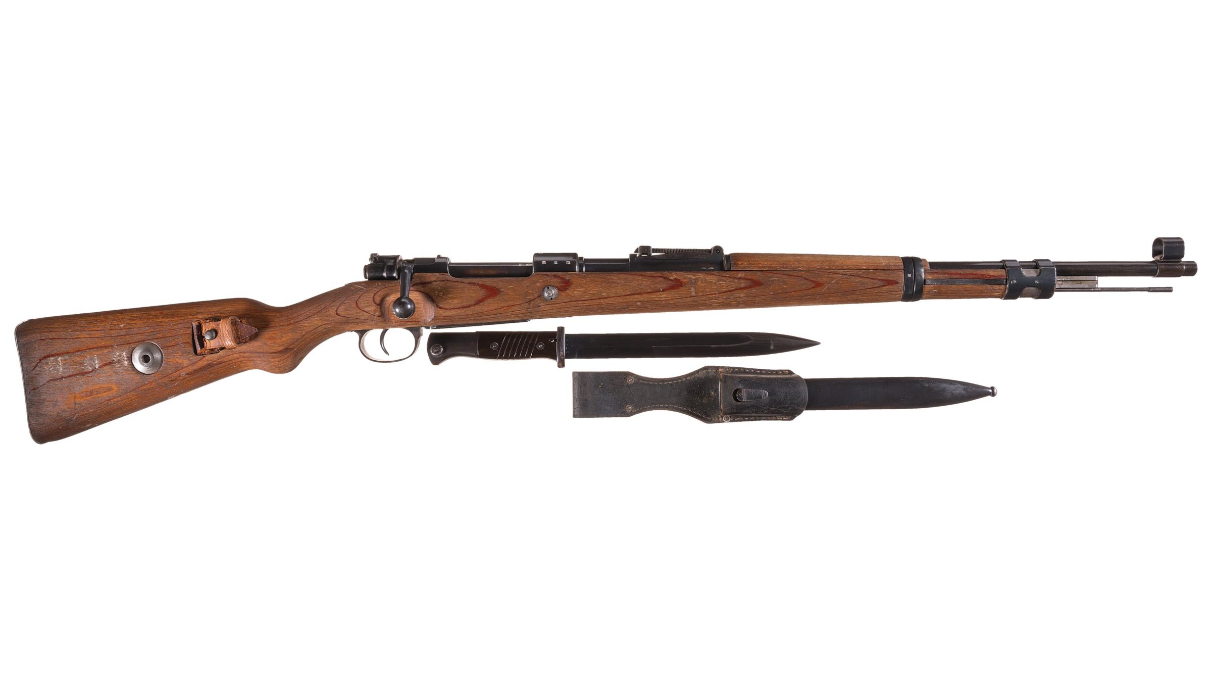 World War II Mauser "42" Code, 1940 Date 98k Bolt Action Rifle | Rock ...