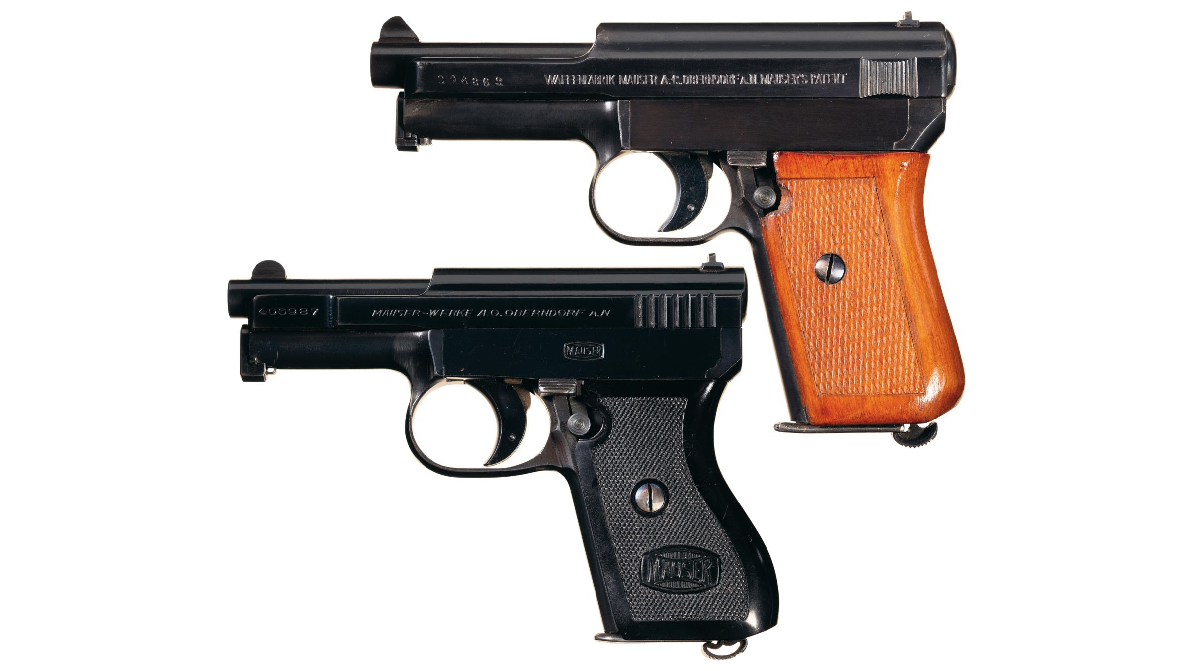 Collector's Lot of Two Mauser Semi-Automatic Pistols | Rock Island Auction