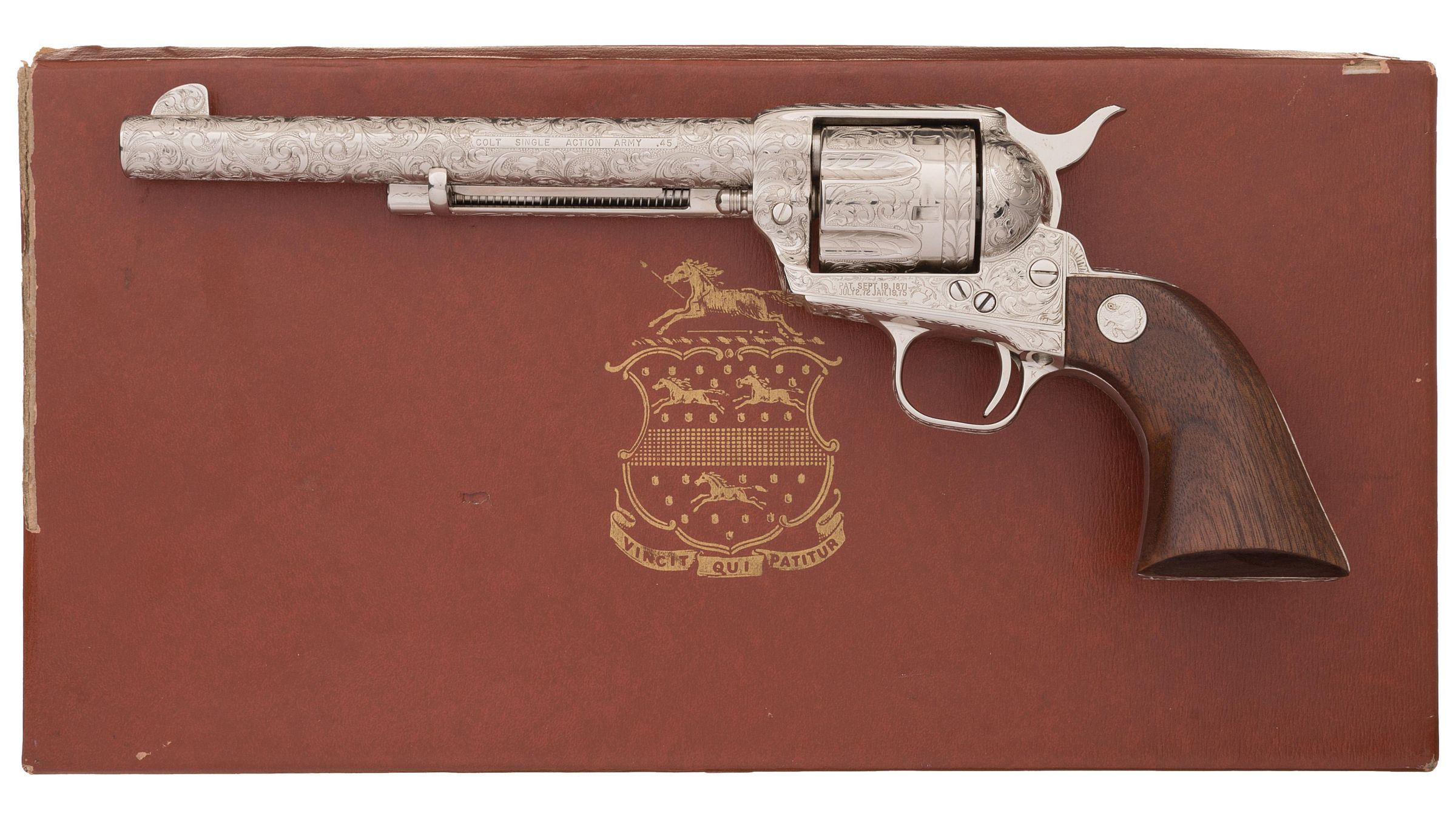 Factory Class "D" Engraved Colt SAA Revolver | Rock Island Auction