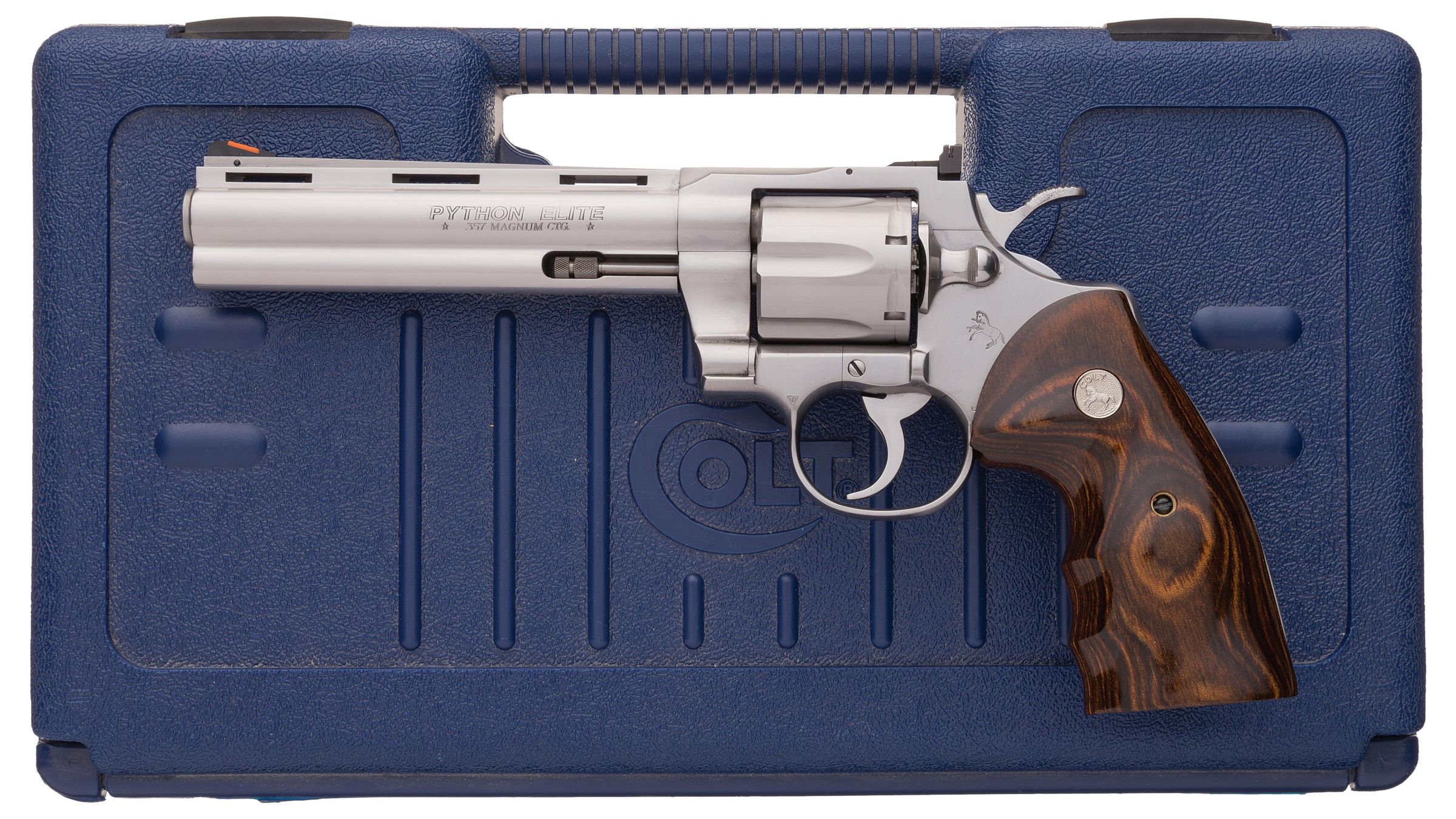 Colt Python Elite Double Action Revolver with Case and Letter | Rock ...