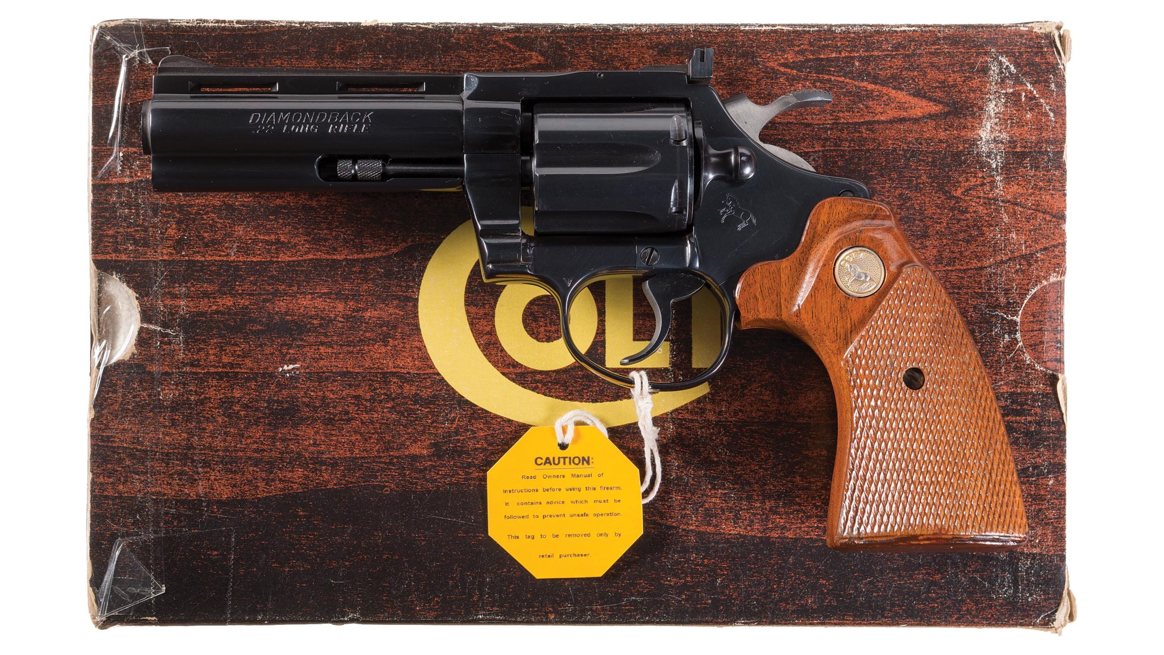 Colt Diamondback Double Action Revolver with Box | Rock Island Auction