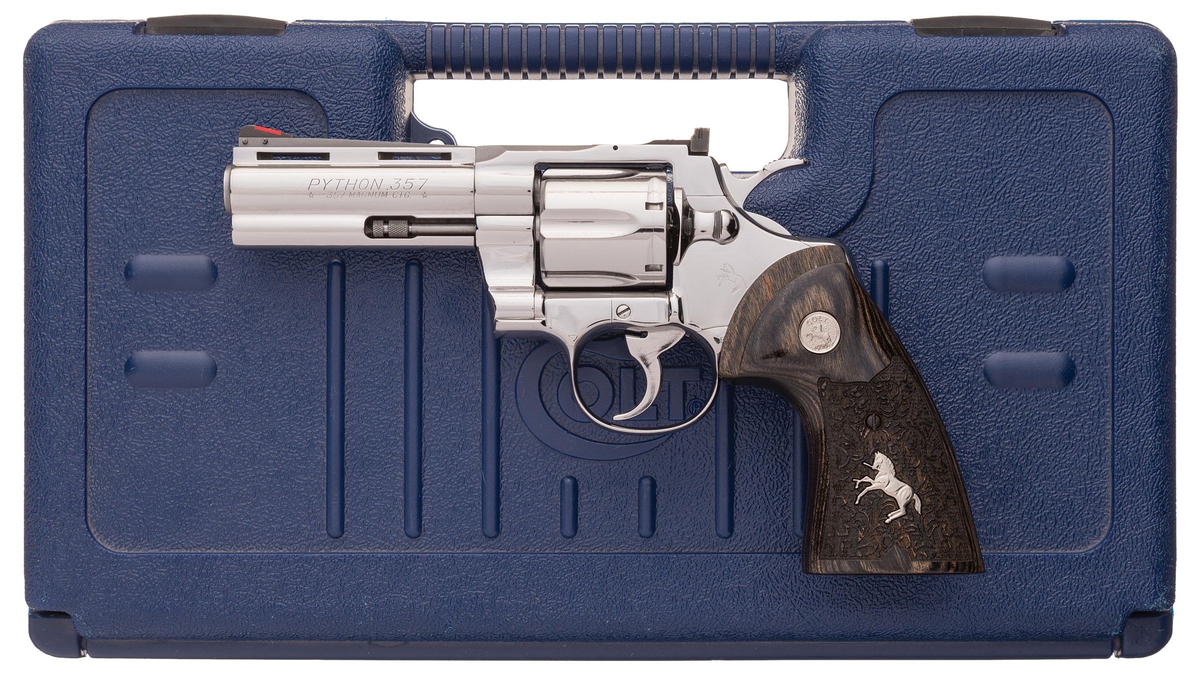 Florida Highway Patrol Marked Colt Python Double Action Revolver | Rock ...