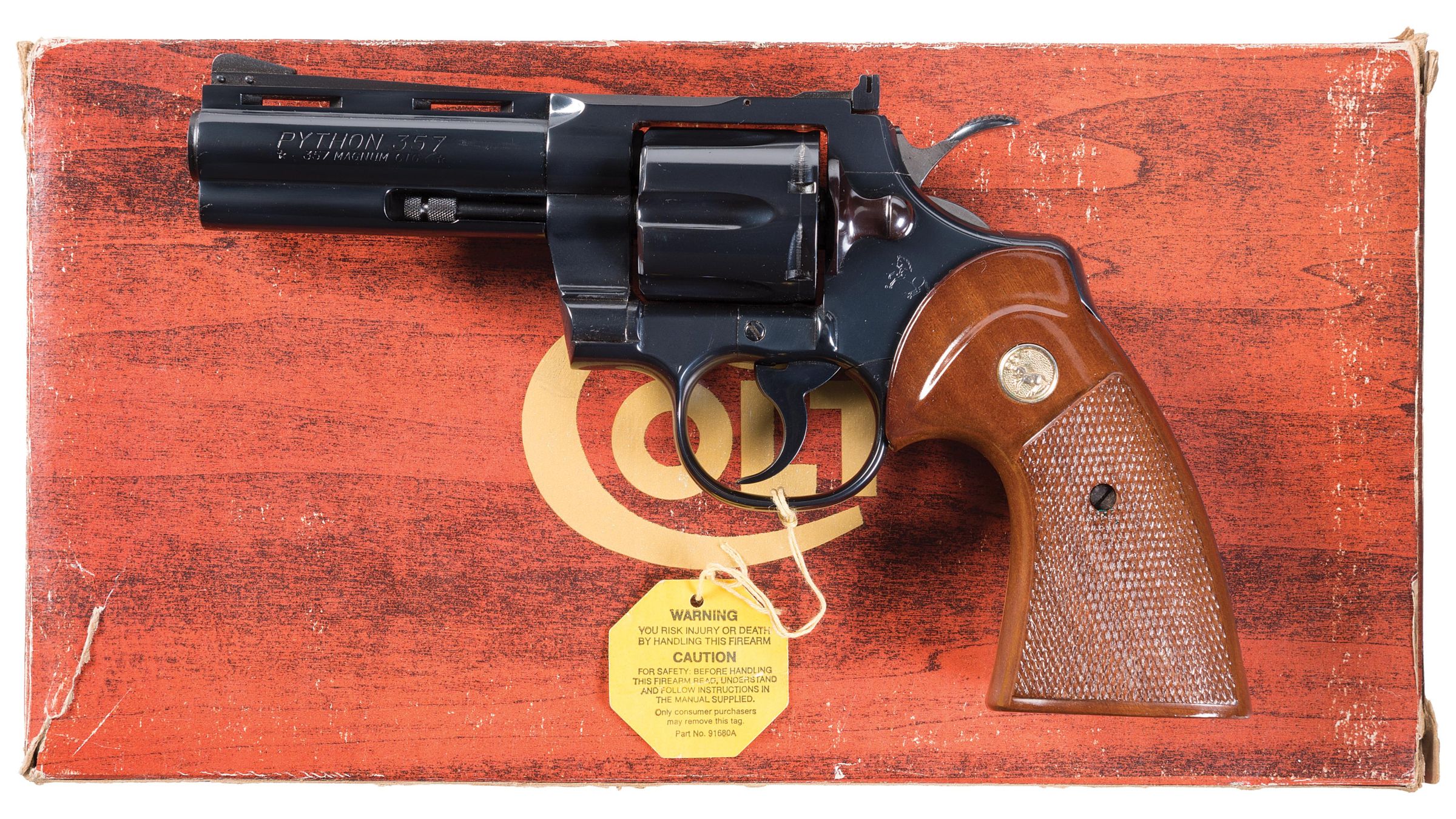 Colt Python Double Action Revolver with Box | Rock Island Auction