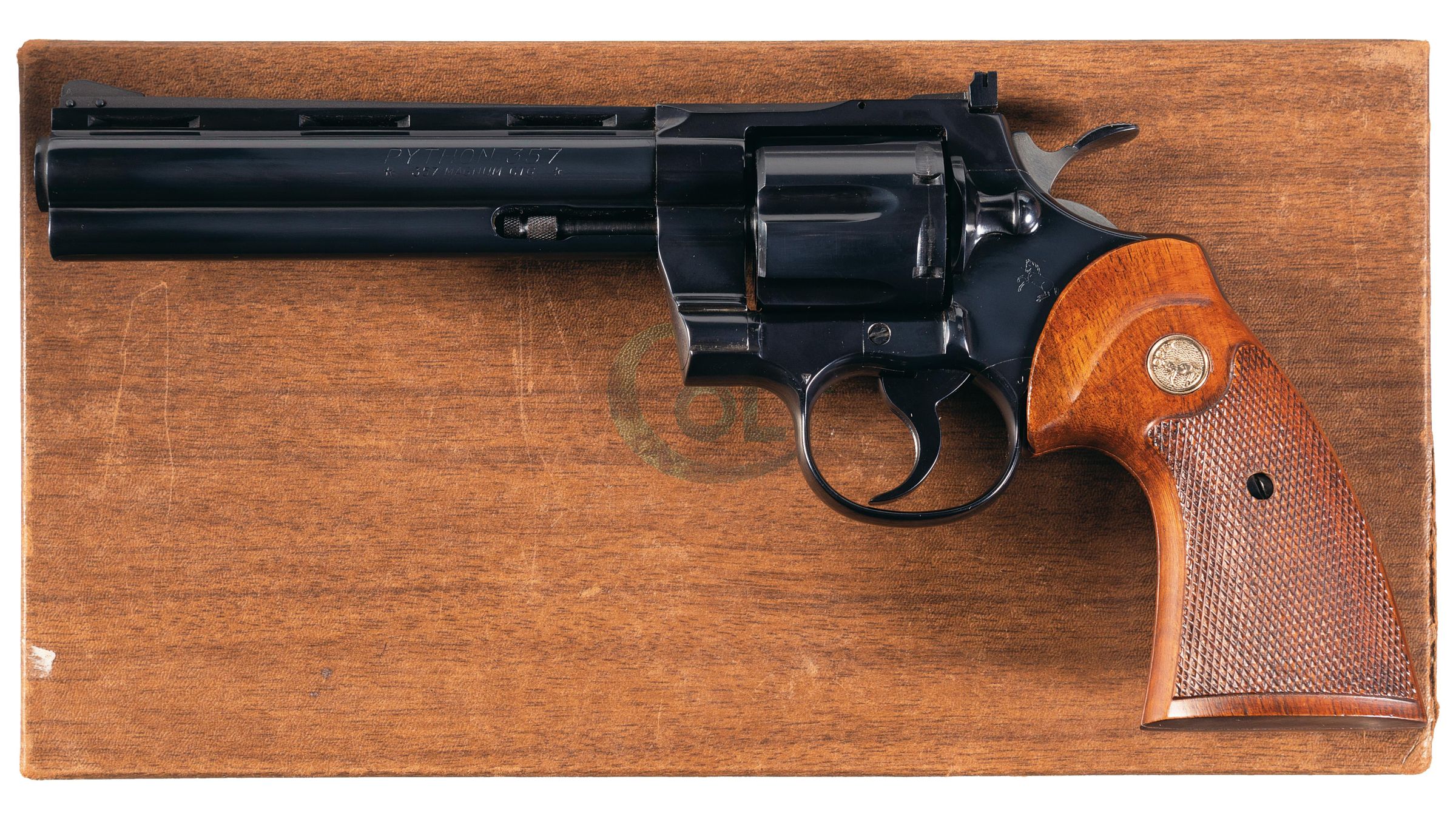 Colt Python Double Action Revolver with Box | Rock Island Auction
