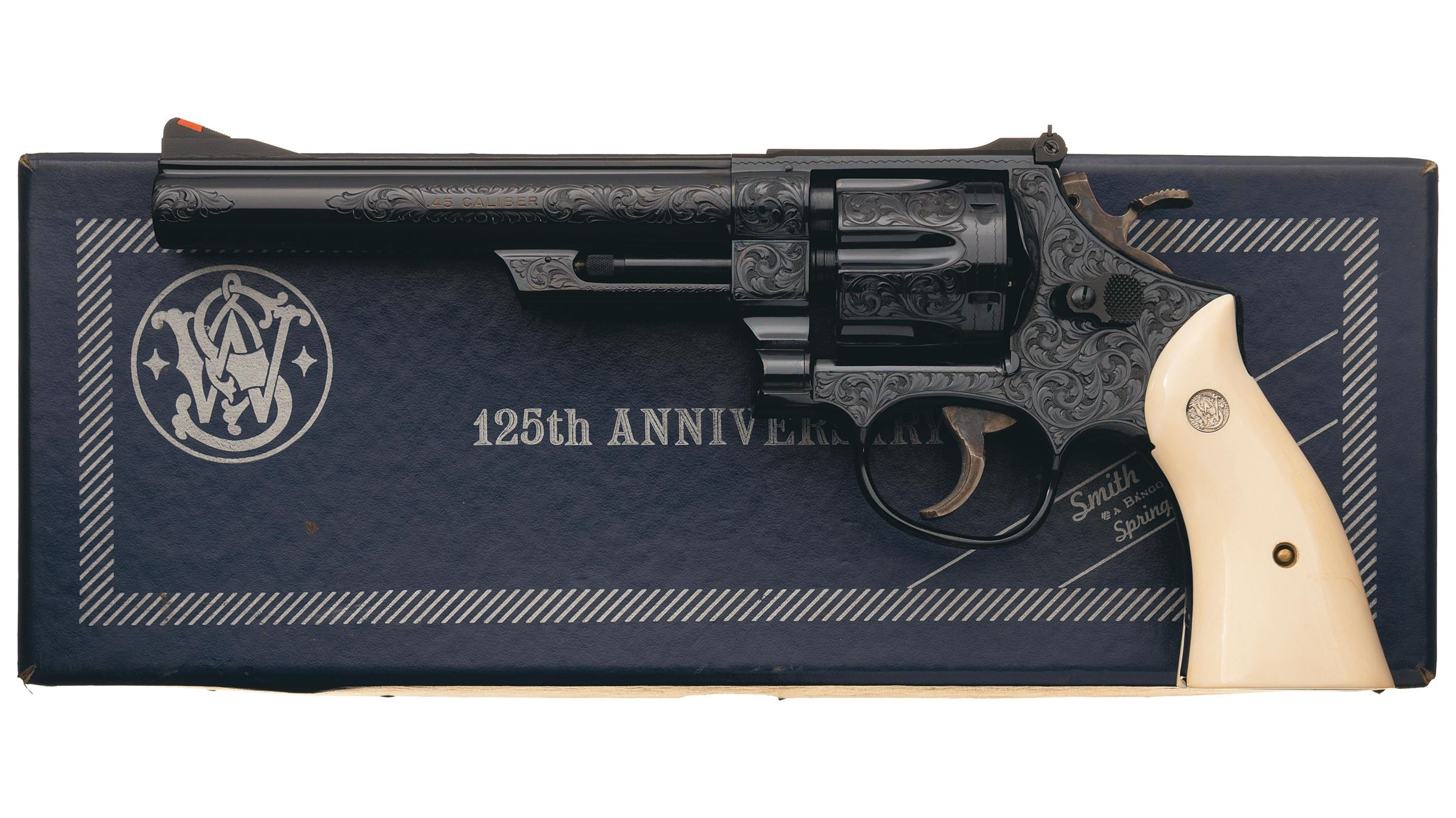 Smith & Wesson 125th Anniversary Model 25-3 Revolver with Box | Rock ...