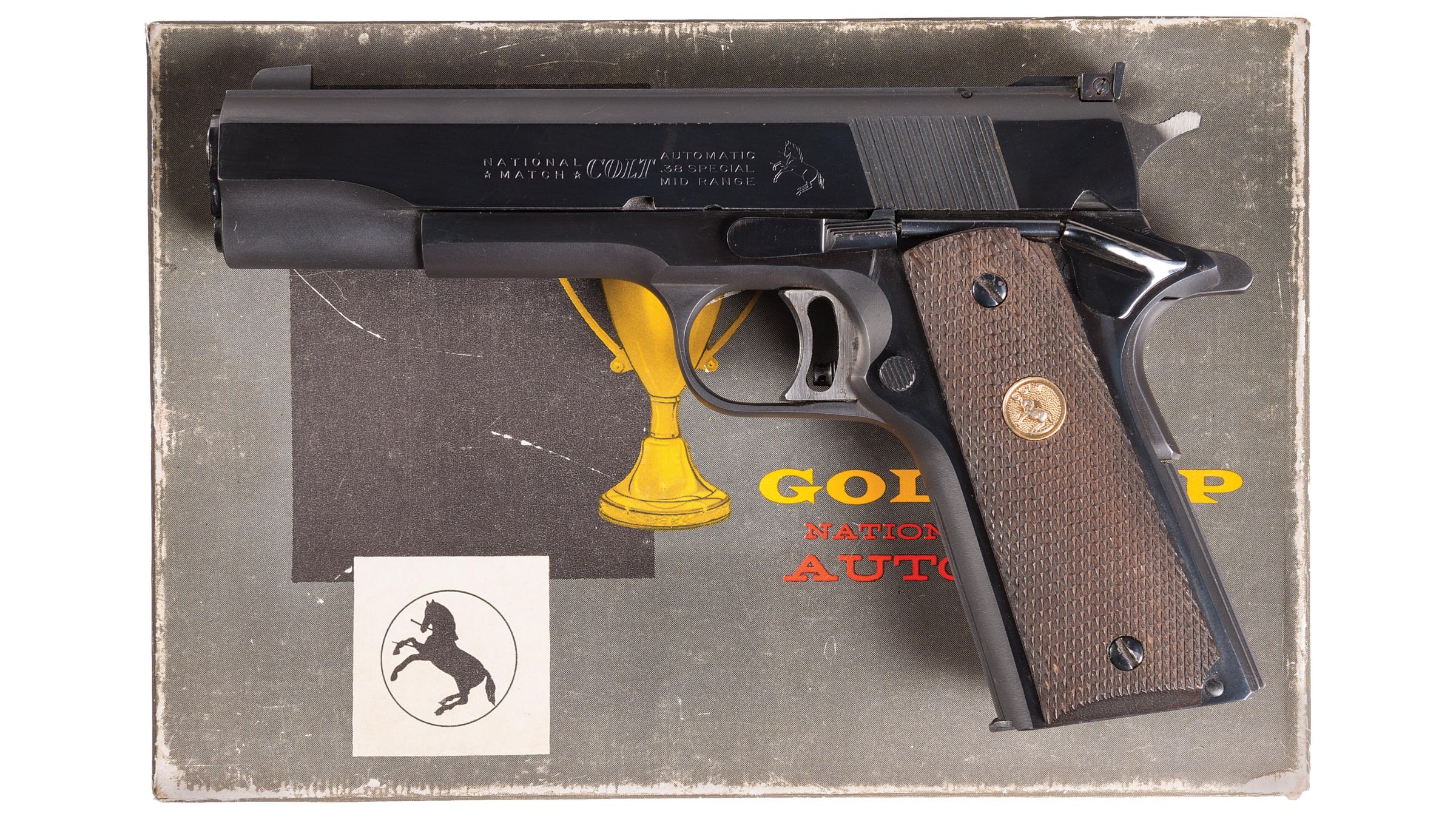 Colt National Match .38 Special Mid Range Semi-Automatic Pistol | Rock ...