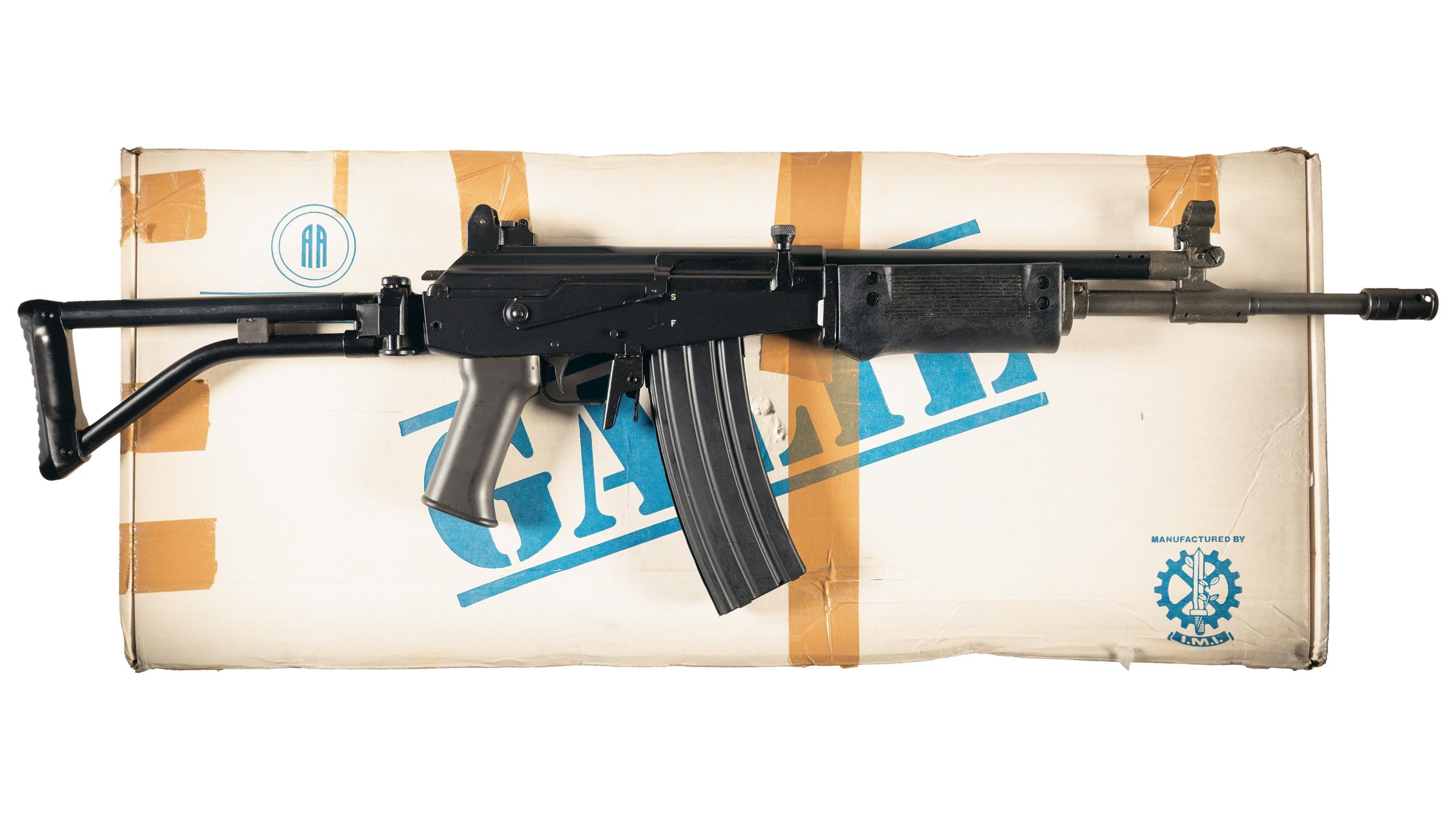 Action Arms/I.M.I. Model 386 Galil Semi-Automatic Rifle with Box | Rock ...