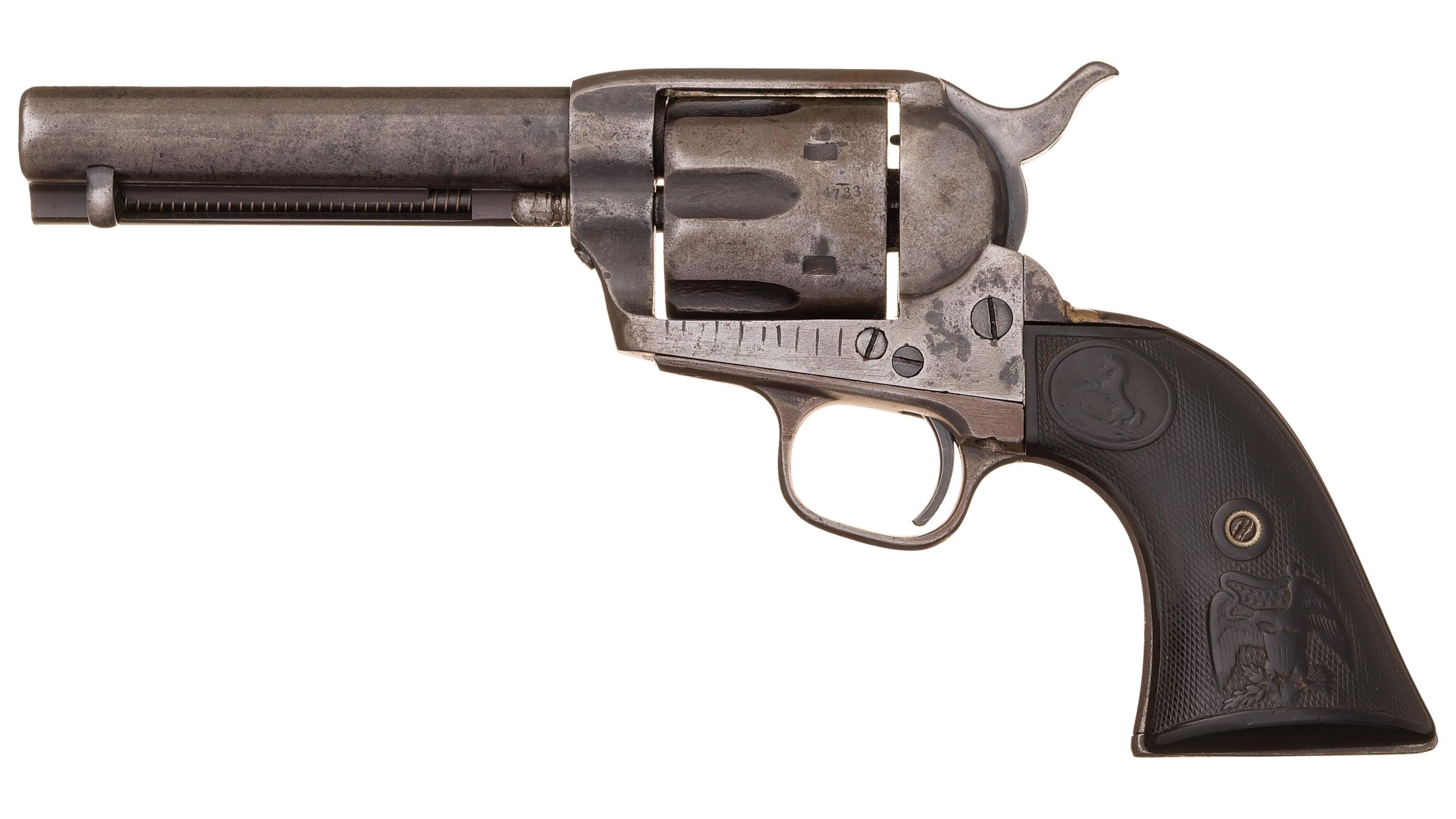 Utah Shipped Antique Colt Frontier Six Shooter Revolver | Rock Island ...