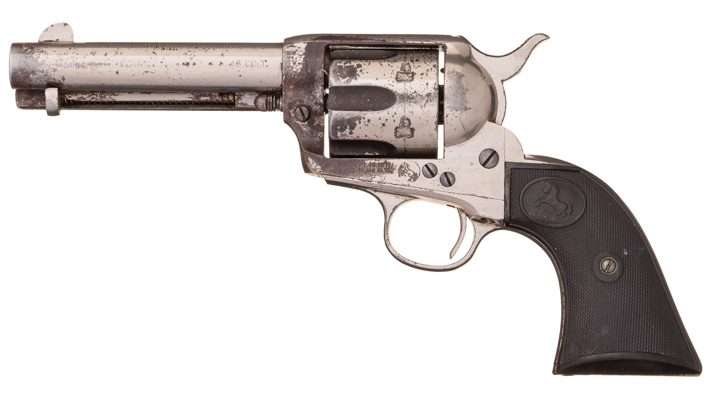 Colt 1st Gen SAA Revolver with Montana Holster Rig | Rock Island Auction