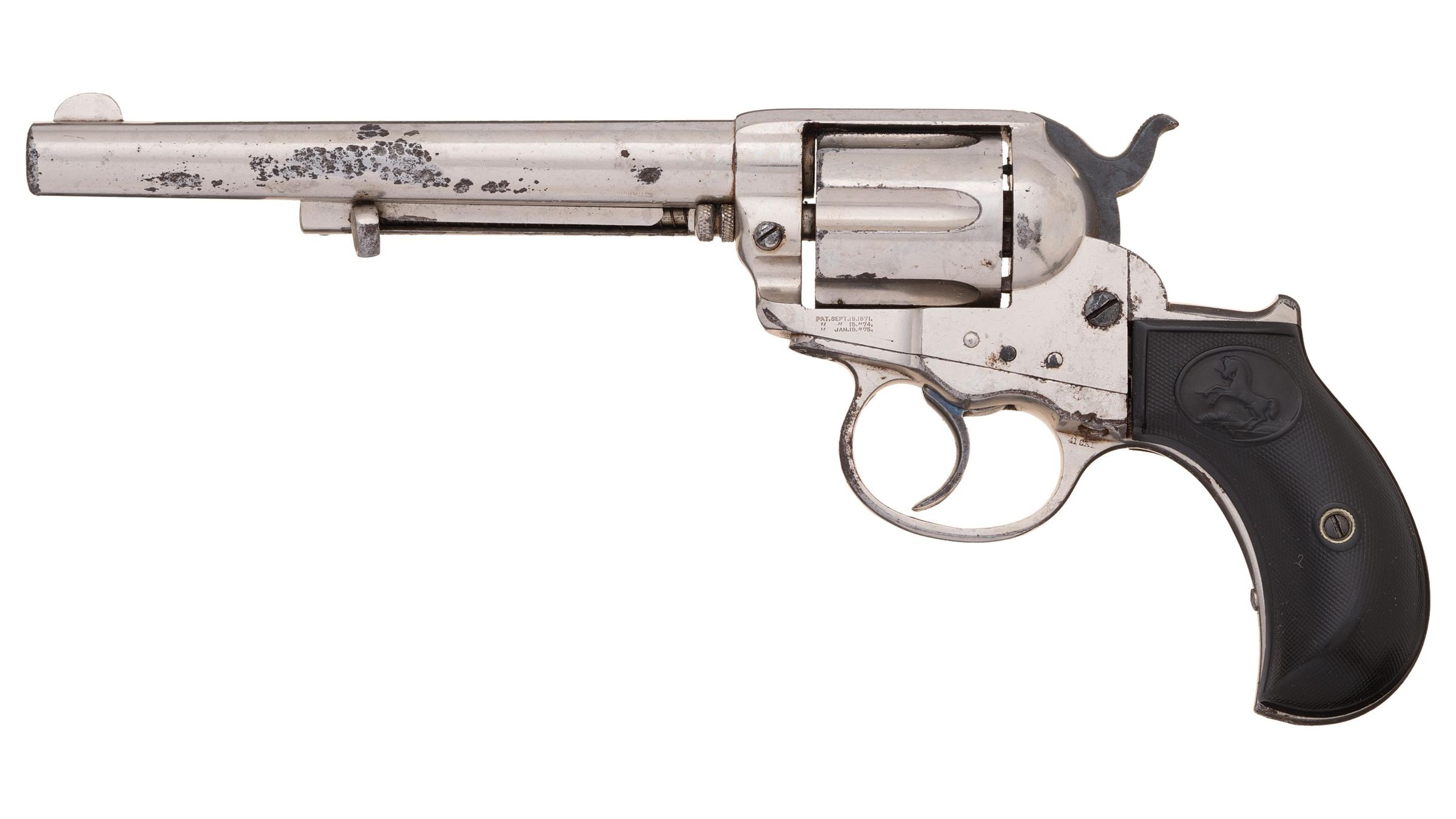 Wexell & DeGress Shipped Colt Model 1877 Thunderer Revolver | Rock ...