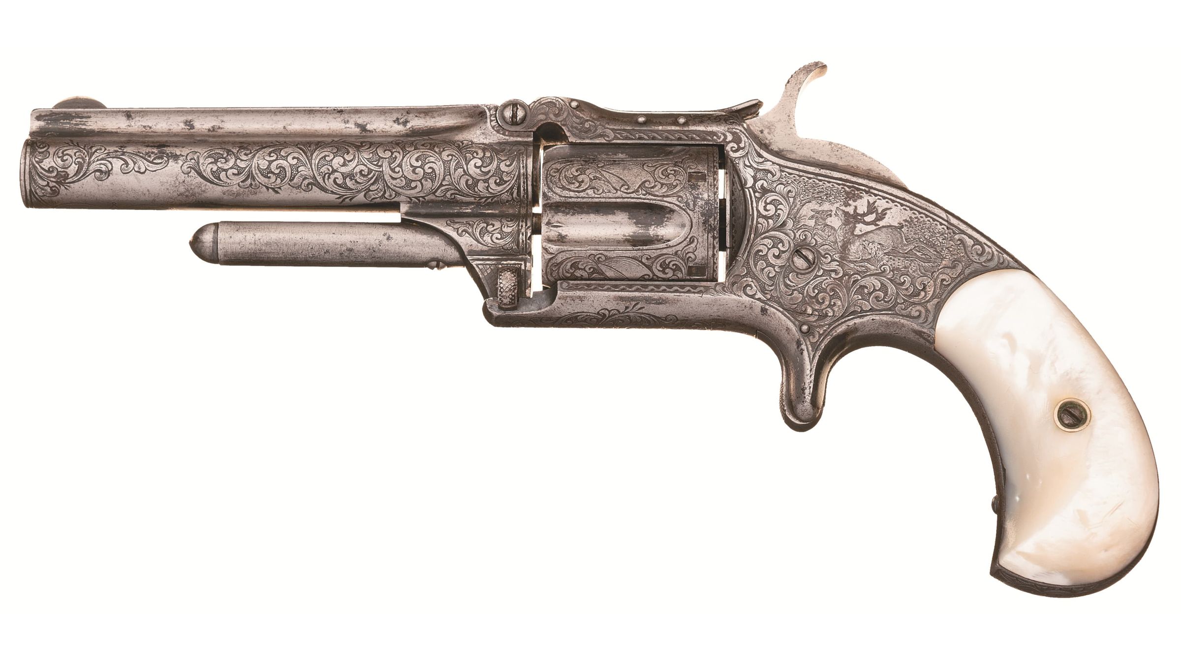 Nimschke Signed Engraved Smith & Wesson Model No. 1 1/2 Revolver | Rock ...