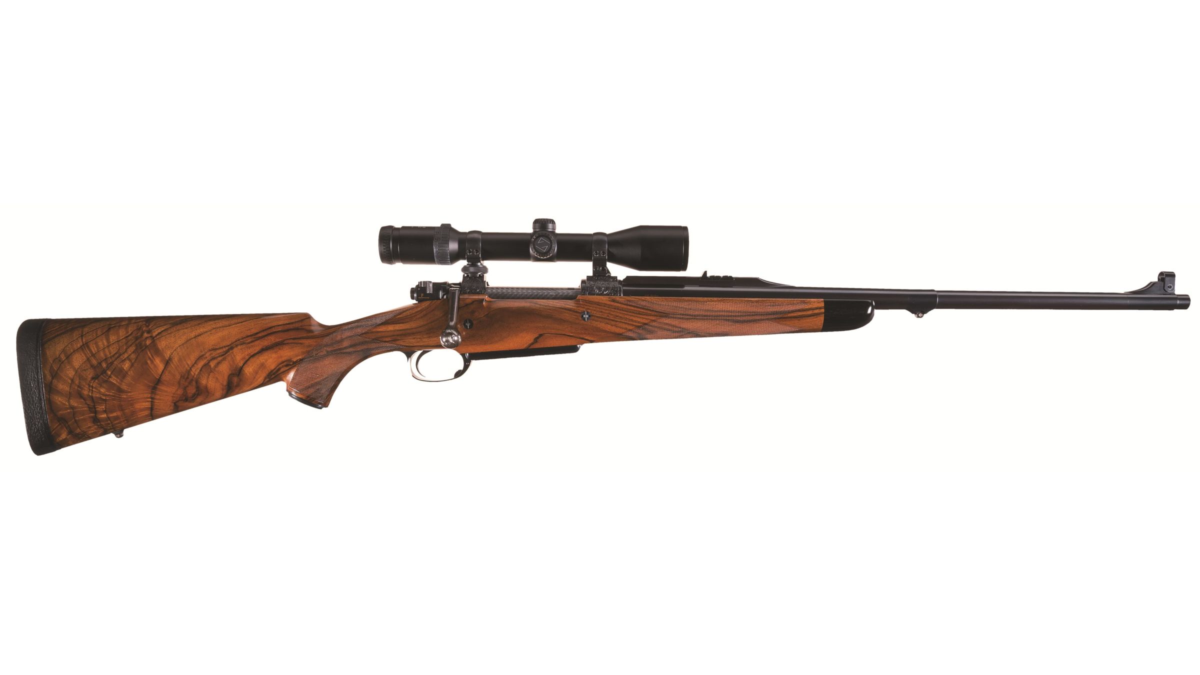 John Rigby & Co. Double Square Bridge Mauser Bolt Action Rifle | Rock ...